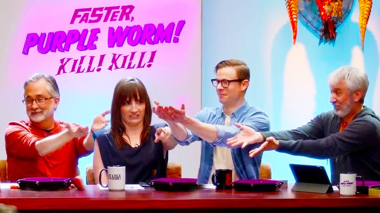 Faster, Purple Worm! Kill! Kill! Co-Creators On Making Episodes & Adding Live Music