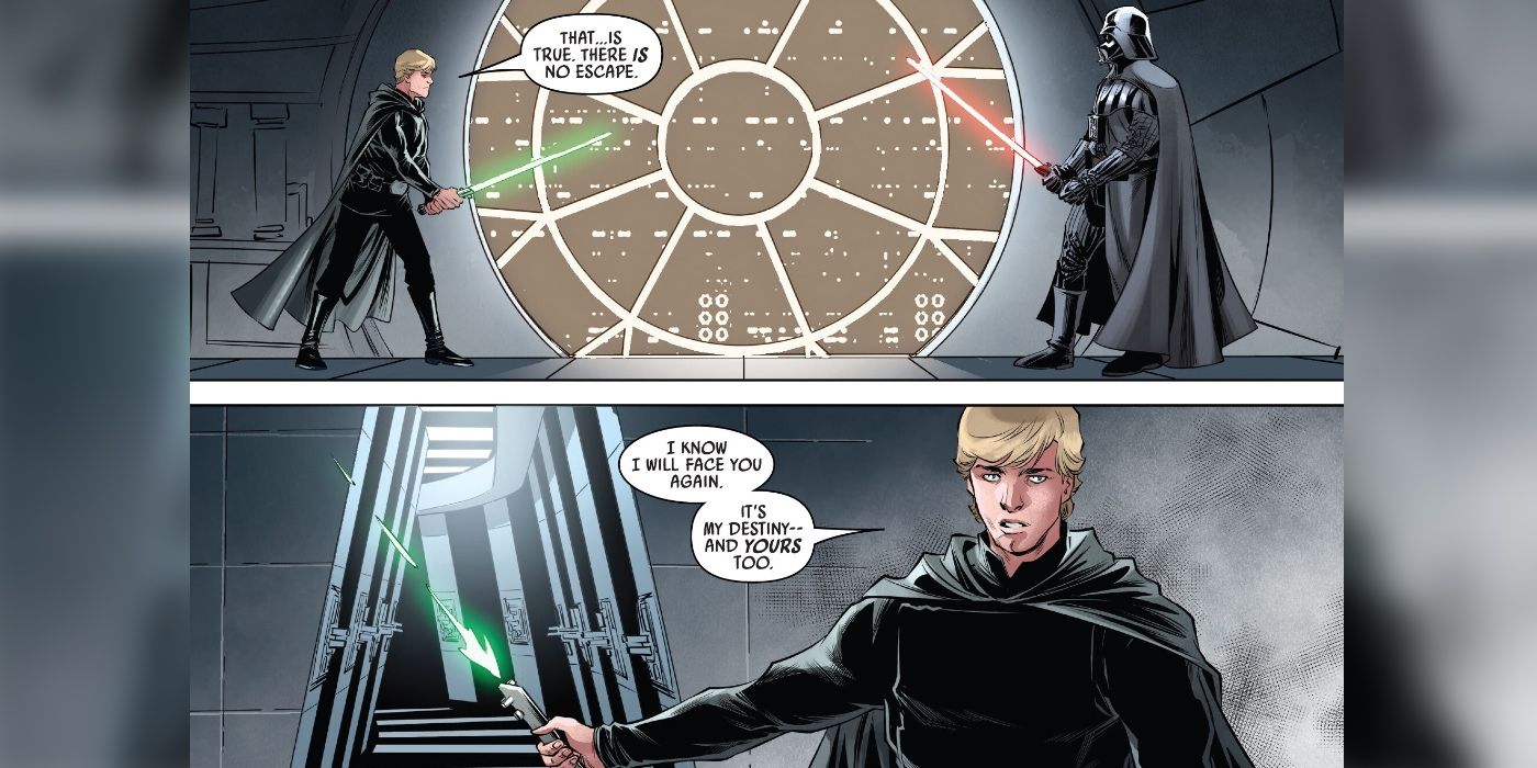 Luke Skywalker Vs Darth Vader Retur Av Jedi LEGO 66536 Buildable Darth