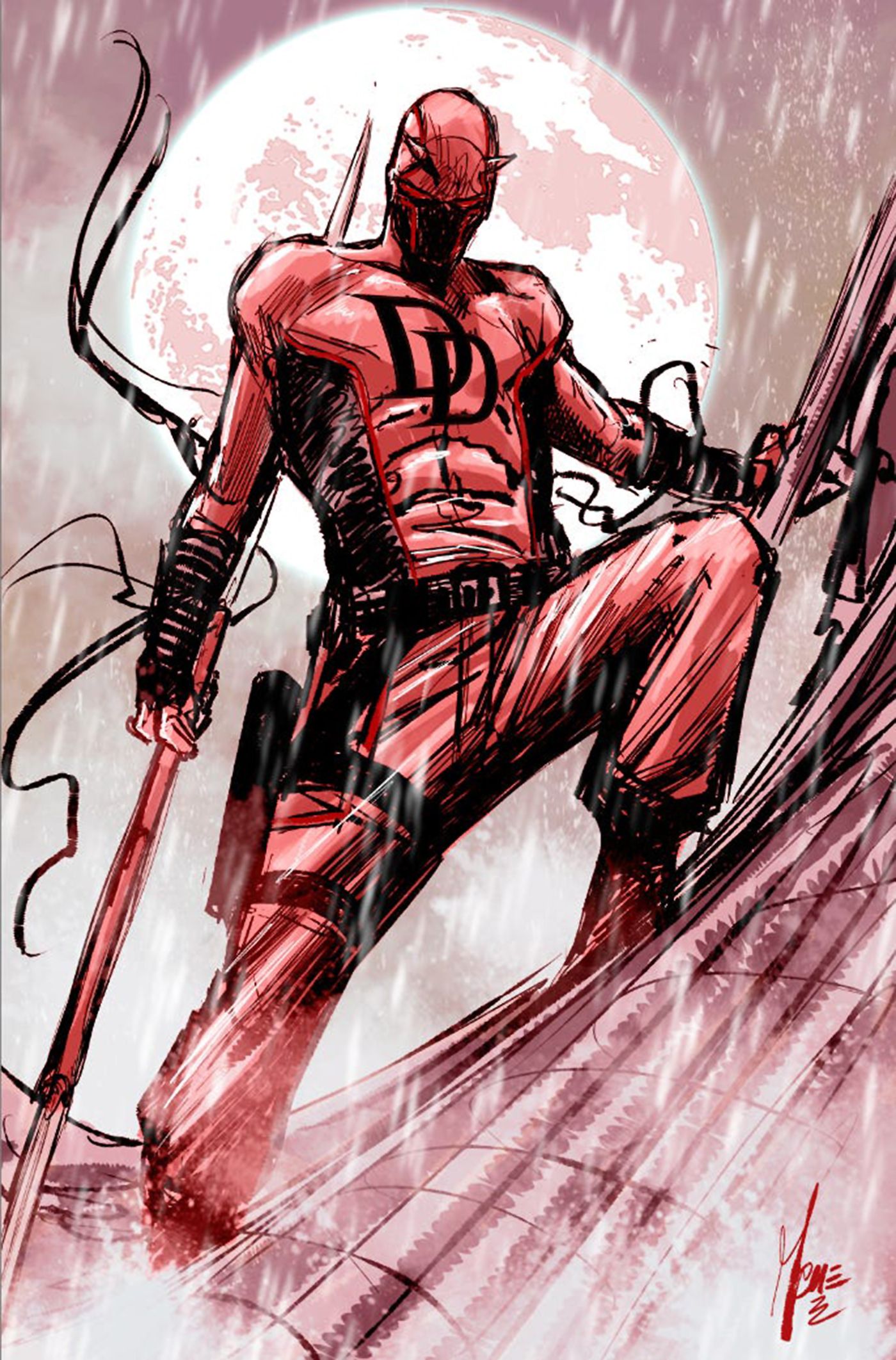 Daredevil Redesign Daredevil: Born Again – Poster Design | Poster By