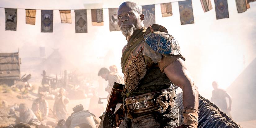 Djimon Hounsou, Staz Nair & Elise Duffy Hope For Healing In Rebel Moon ...