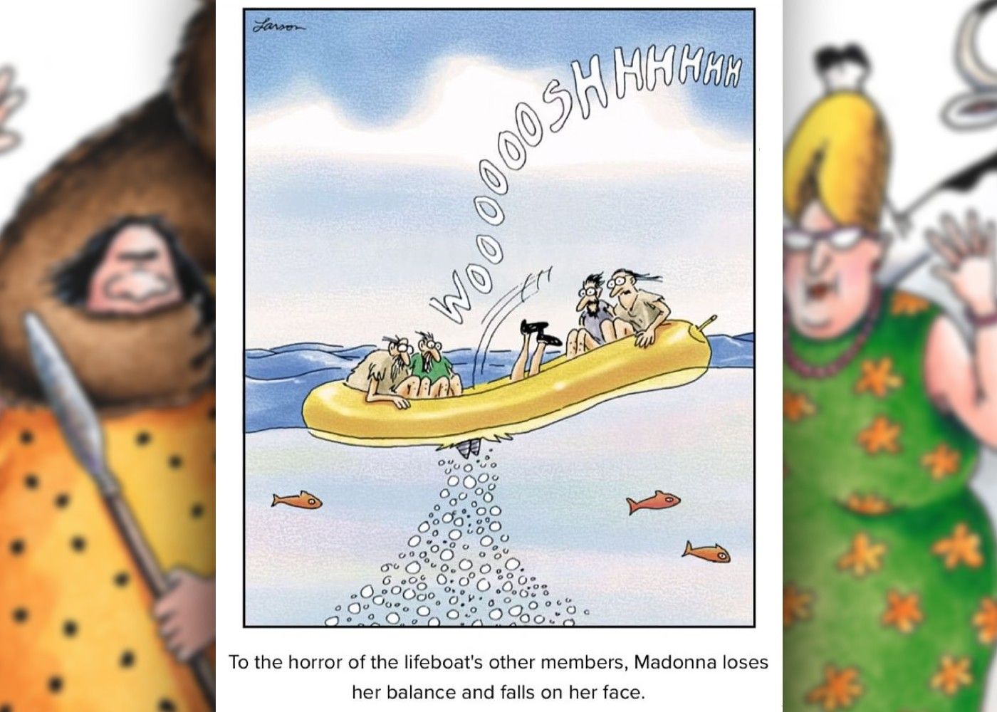 10 Funniest Far Side Comics That Make Fun of Real Musicians and Bands