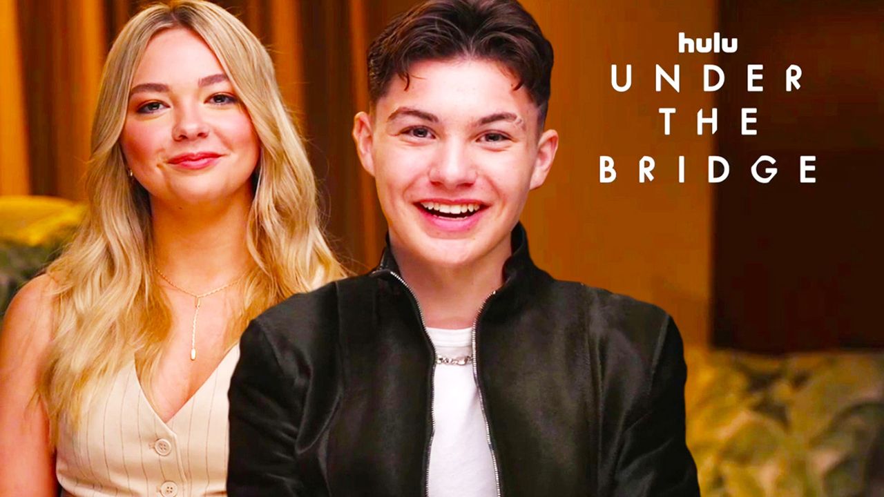 Under The Bridge Stars Javon Walton And Chloe Guidry Break Down Their Characters Circumstances