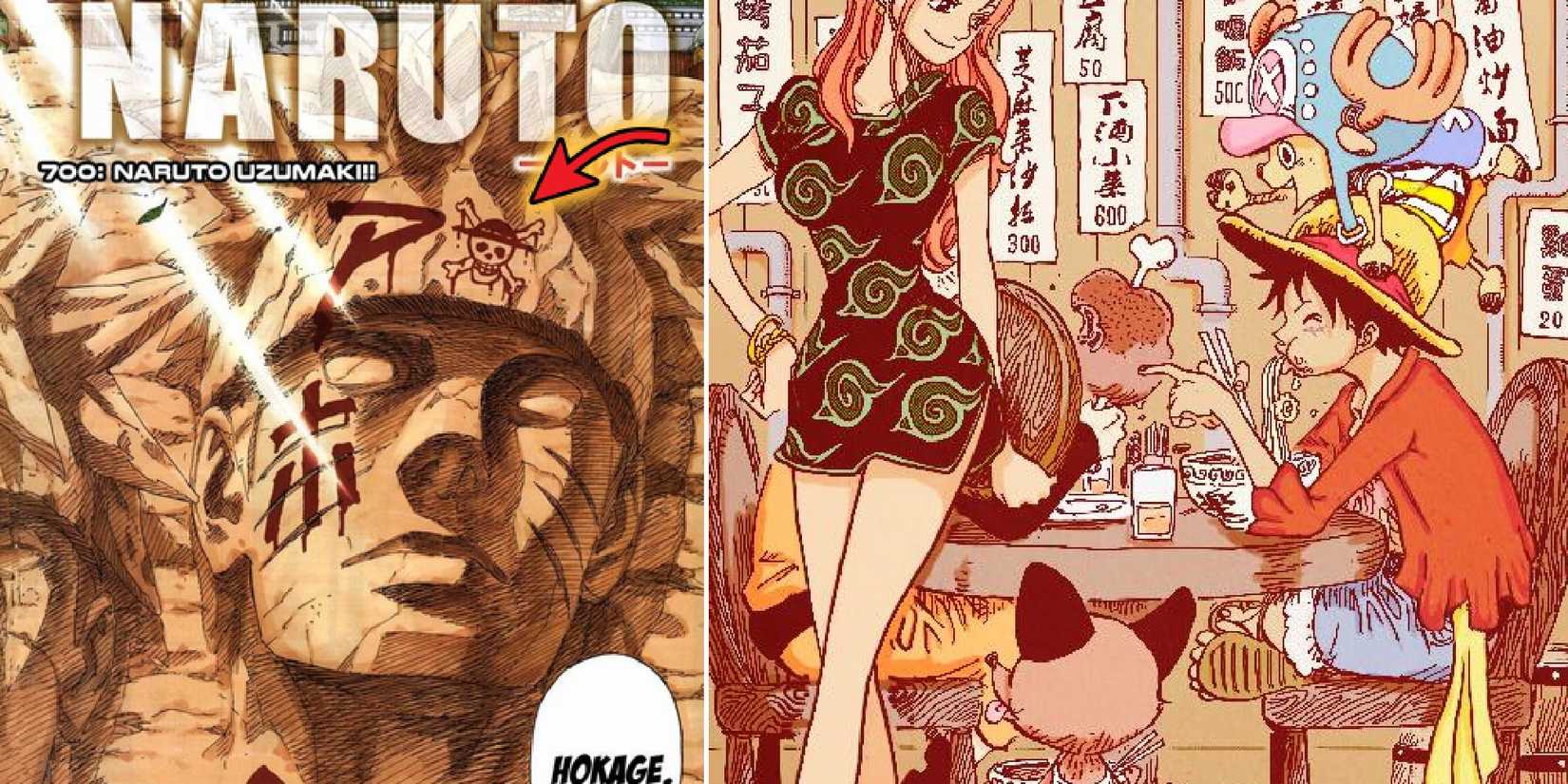The Faces Of Anime - How Naruto And One Piece Inspired Each Other To ...