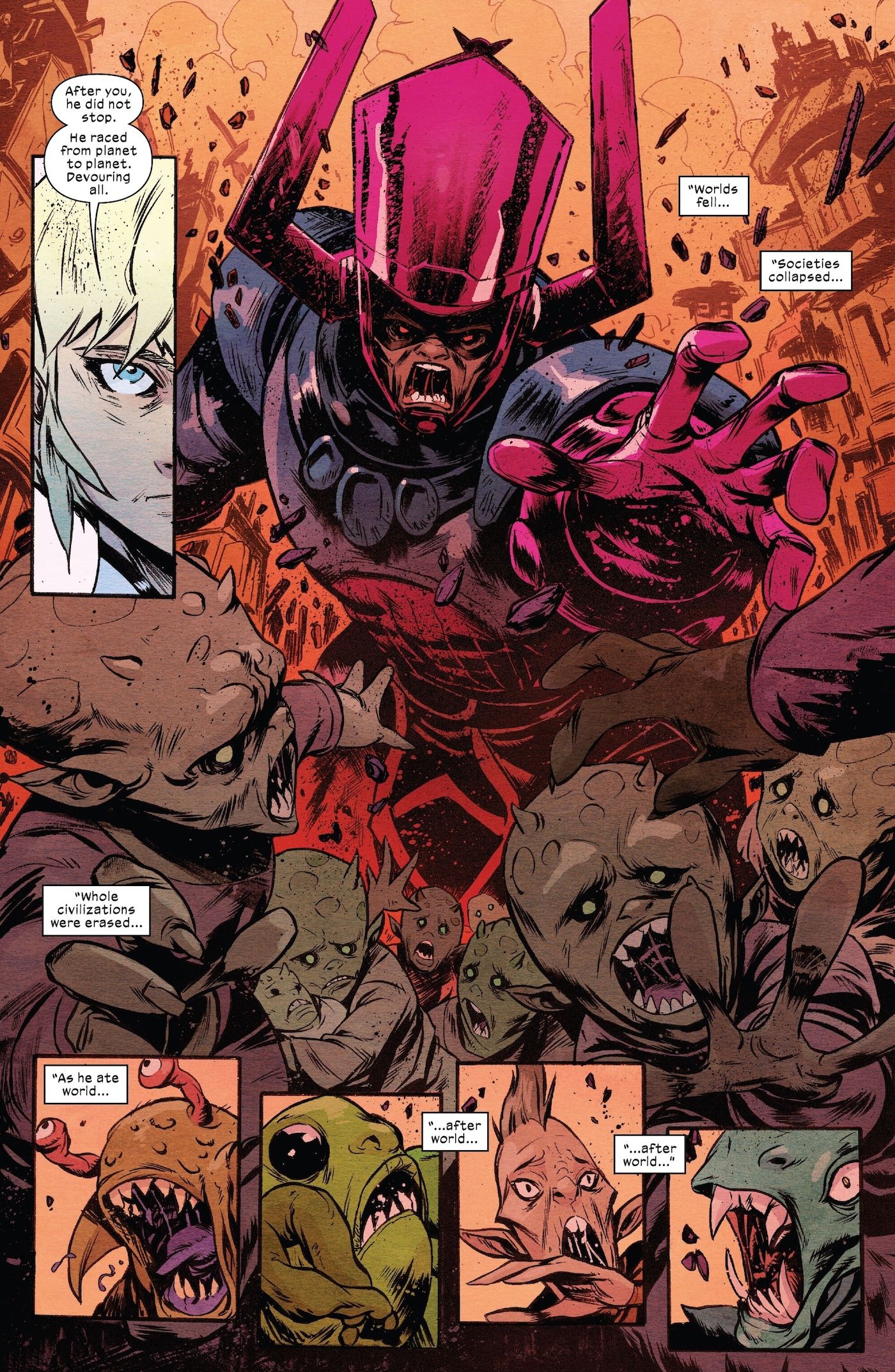 Marvel Zombies Eat Galactus Spider Man (Marvel Zombies) Powers,