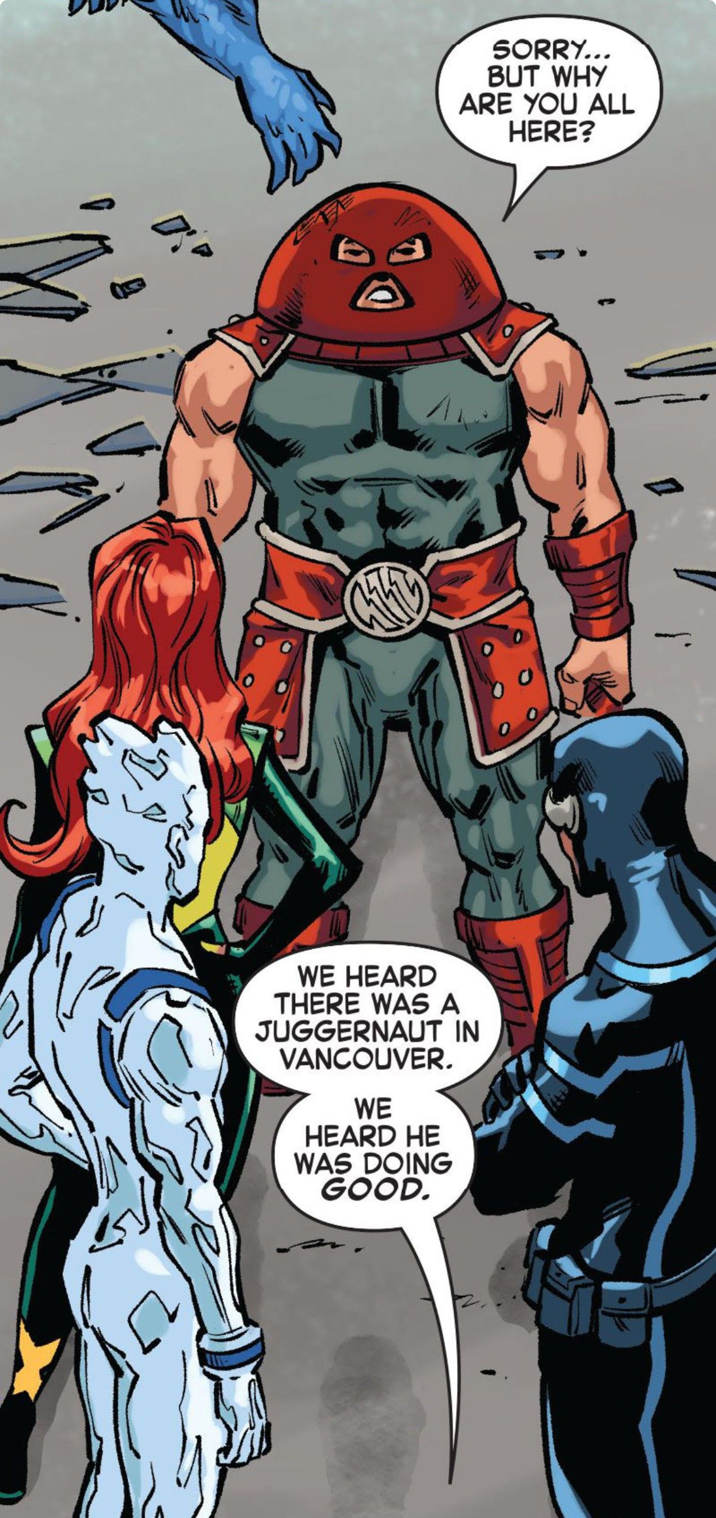 Juggernaut Vs X Men Vs. Juggernaut, Pt. 1 | Arousing Grammar