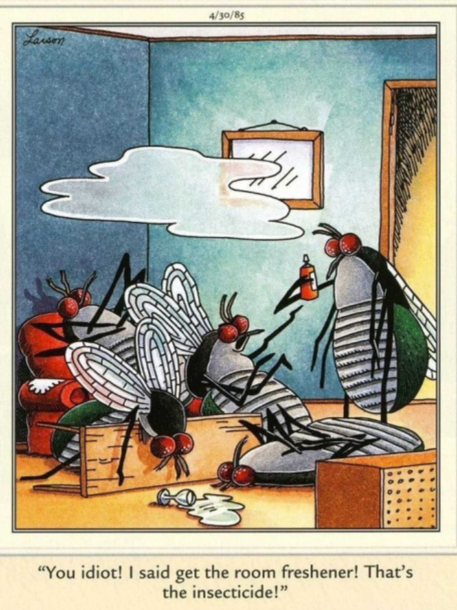 10 Funniest Far Side Comics That Prove It's Obsessed with Bugs