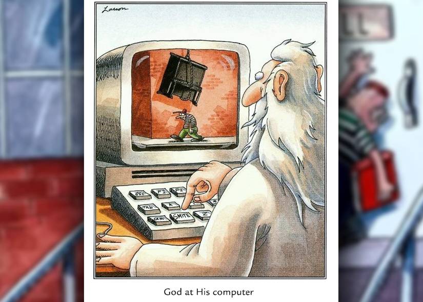 10 Funniest Far Side Comics Starring God