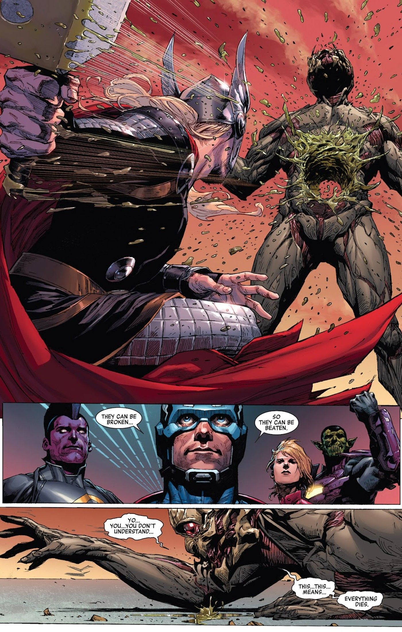 Thor Comics Quotes Pacifism In Superhero Comics