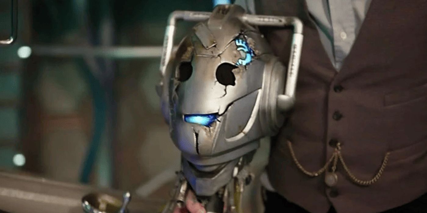 Dr Who Cyberman Head