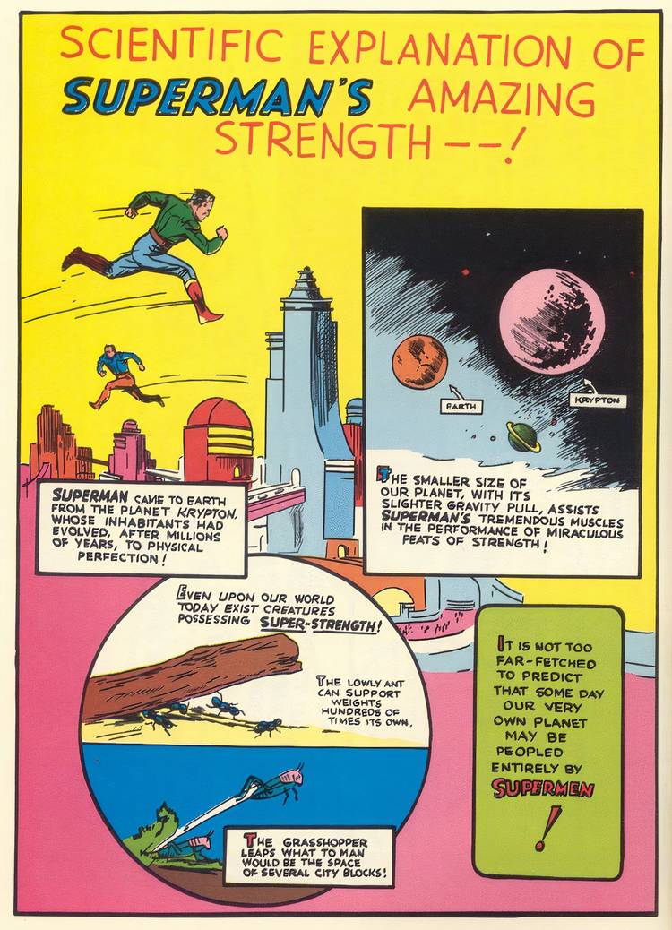 Superman's Powers Originally Didn't Come from the Sun, But Something ...