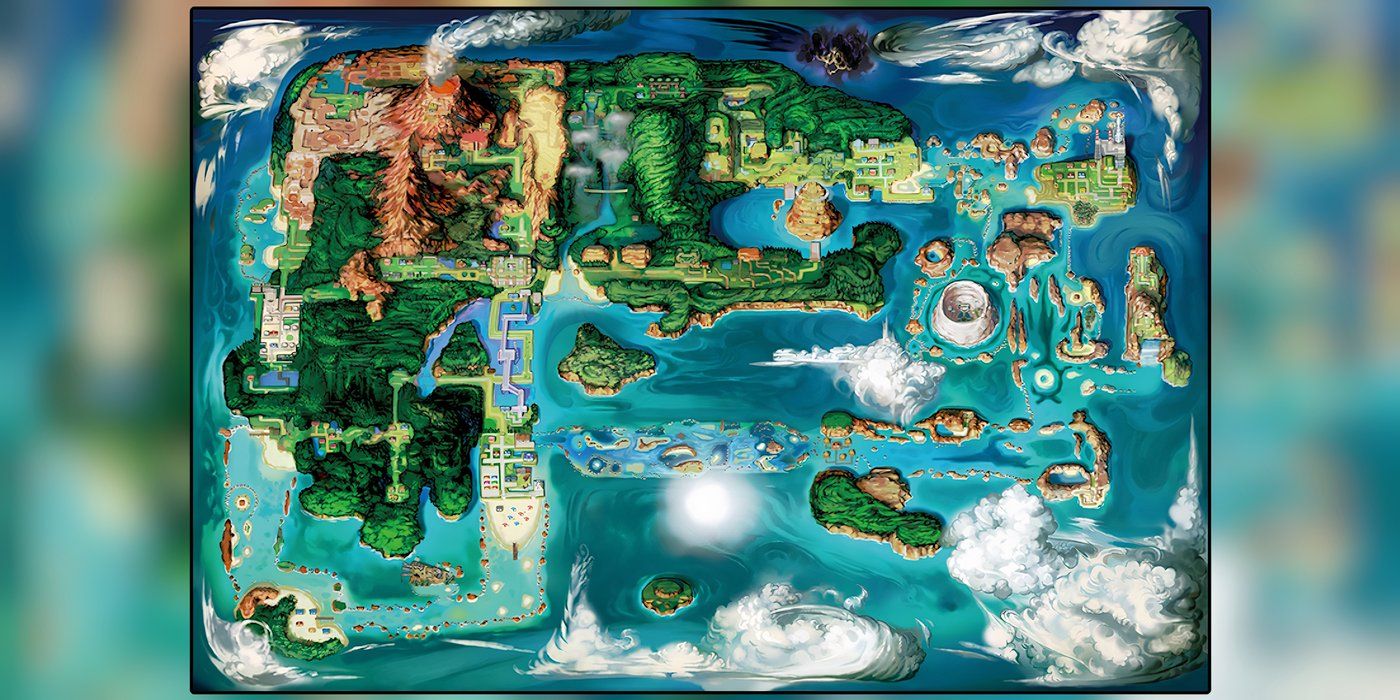 Unova Region Map