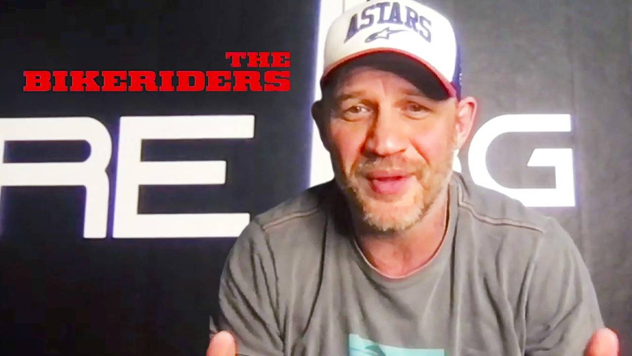 The Bikeriders Star Tom Hardy Breaks Down Johnny's Complicated Dynamic ...