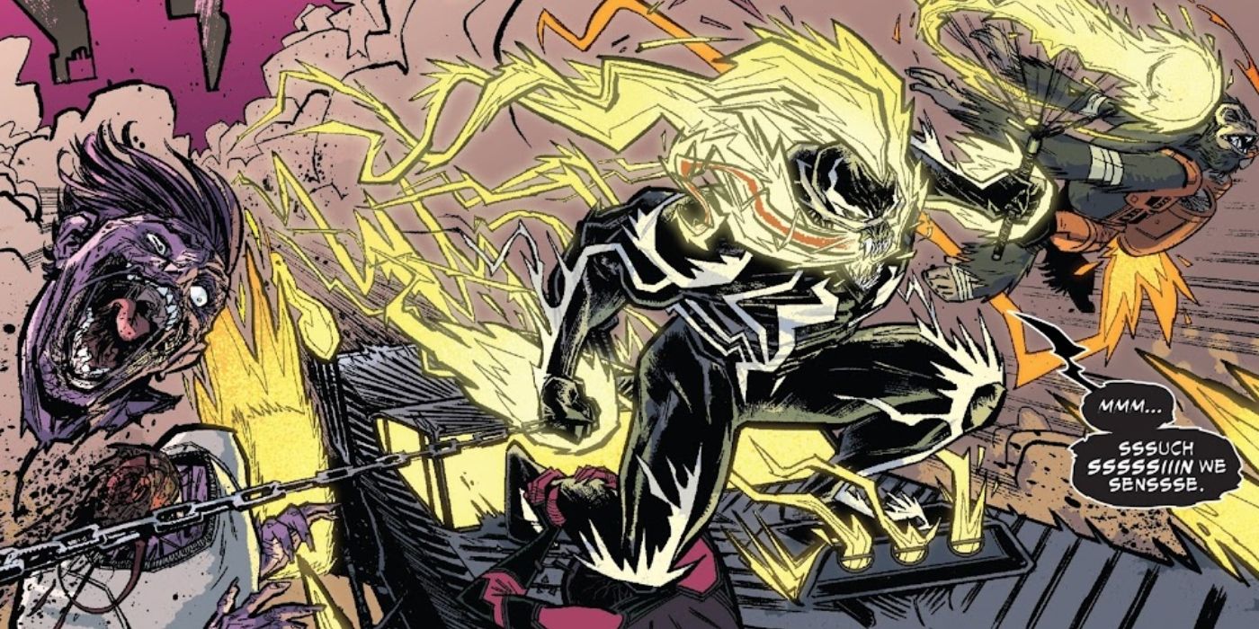 Ghost Rider Contro Venom King In Black: Ghost Rider #1 Review