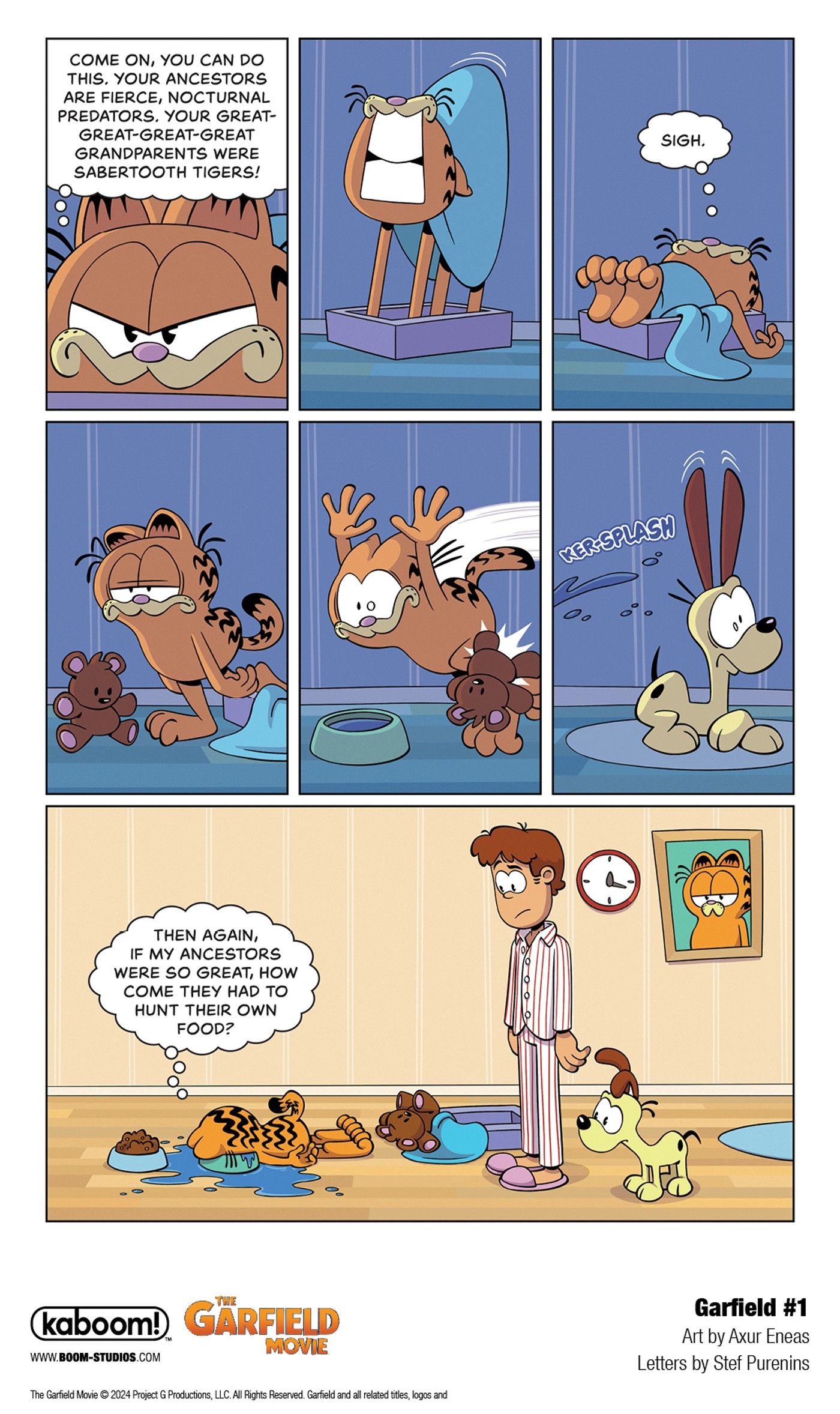 Garfield Montags Comics Fun Announcement Time! Garfield Issue 1 Is Out