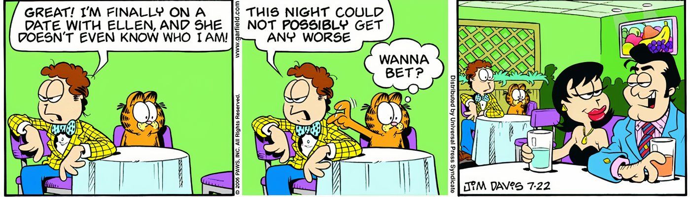 Garfield Jon And Liz Thorold Comics Thorold News