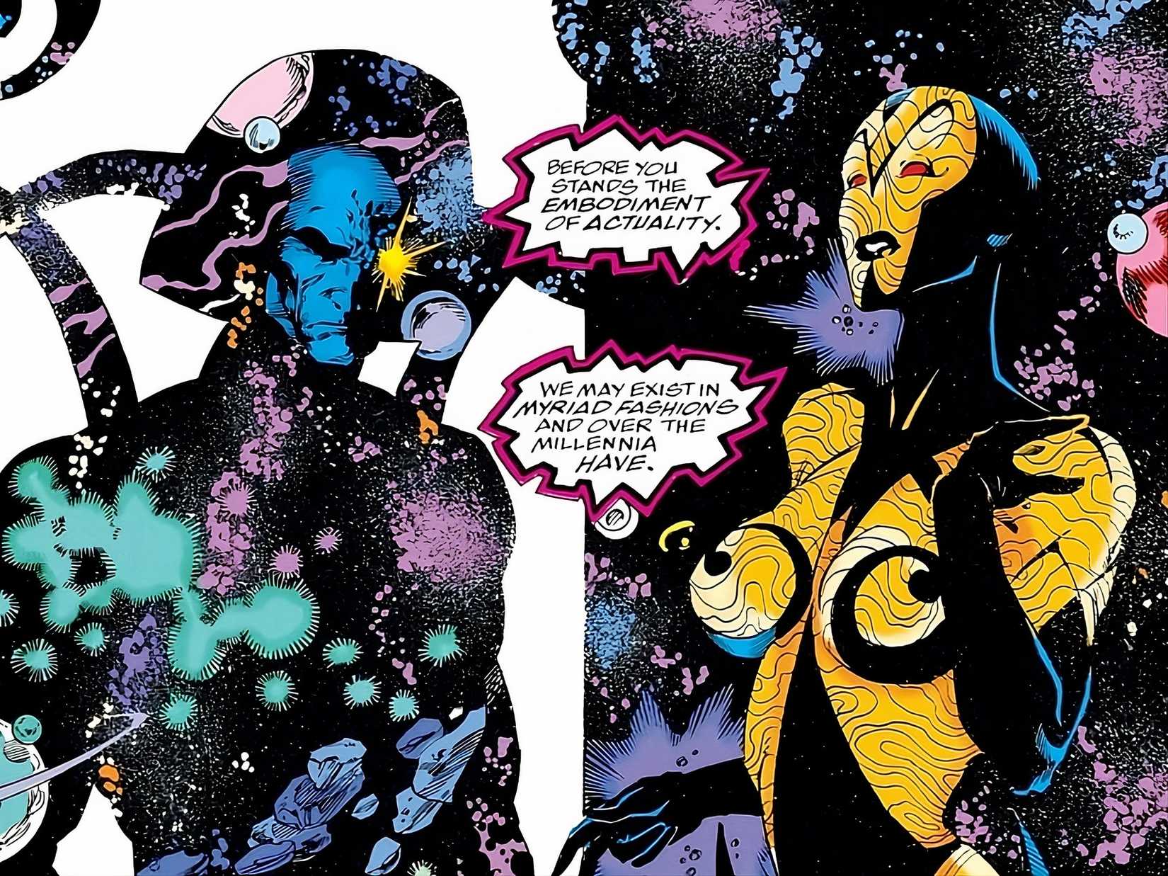 Marvel's 8 Cosmos, the Gods Who Created Galactus and the Origin of the ...