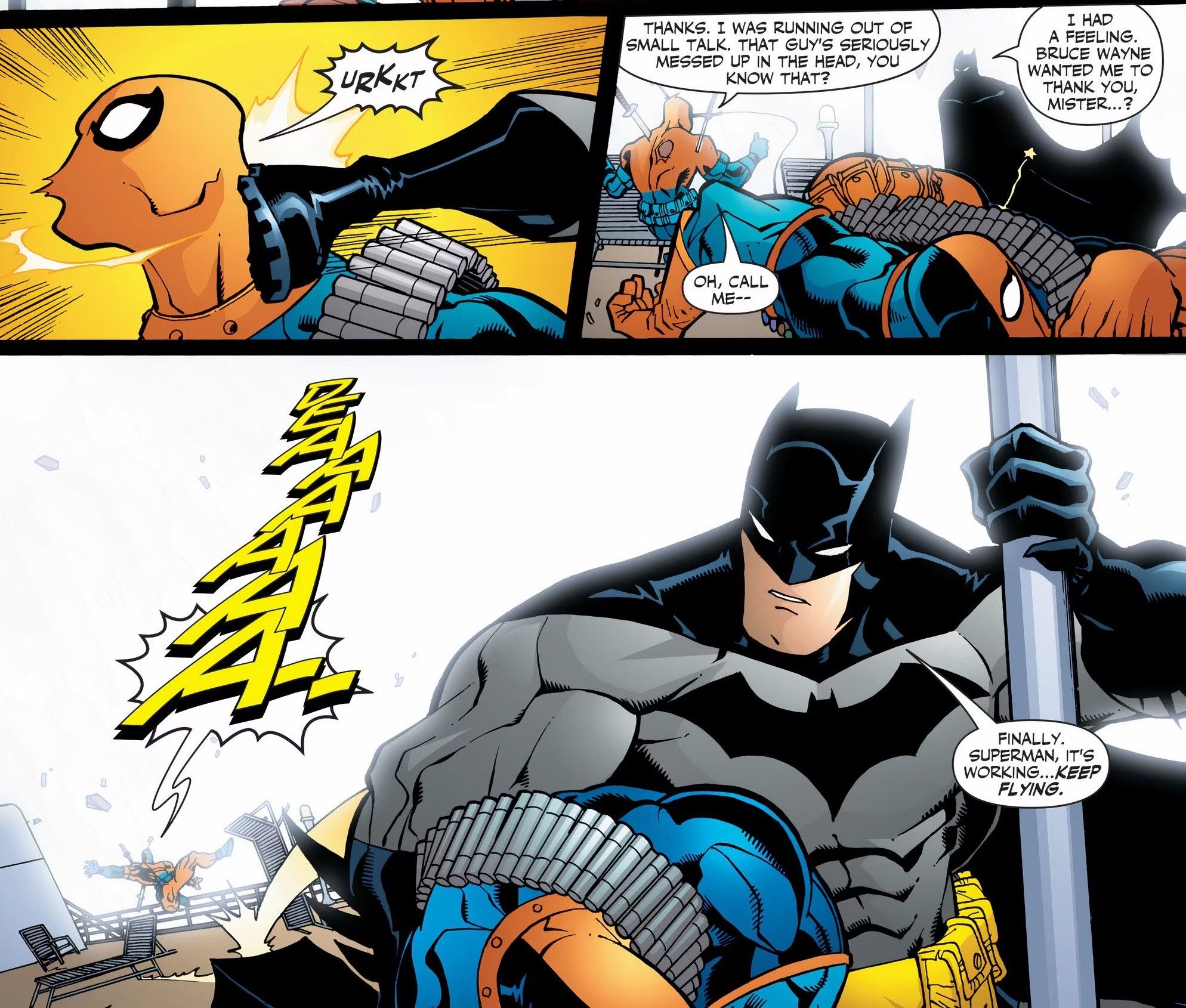 Dibujos De Deathstroke Vs Deadpool