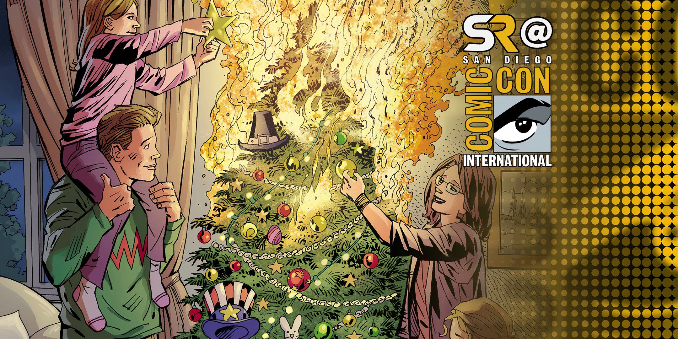 SDCC 2024: Mikey Way Rings in Holidays All Year Long with Christmas 365 ...