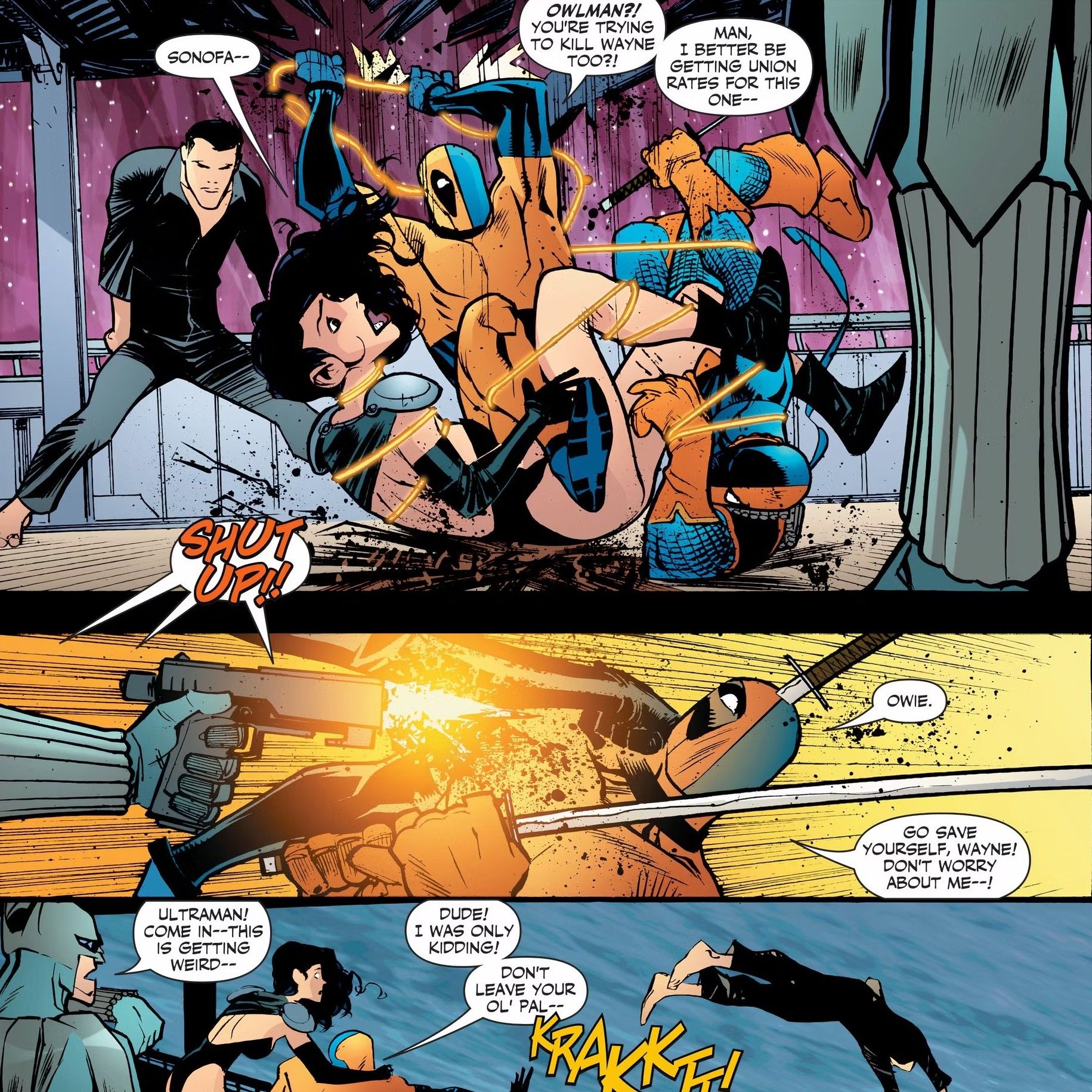 Deadpool En Deathstroke Crossover Deathstroke Vs Deadpool Whos 2267
