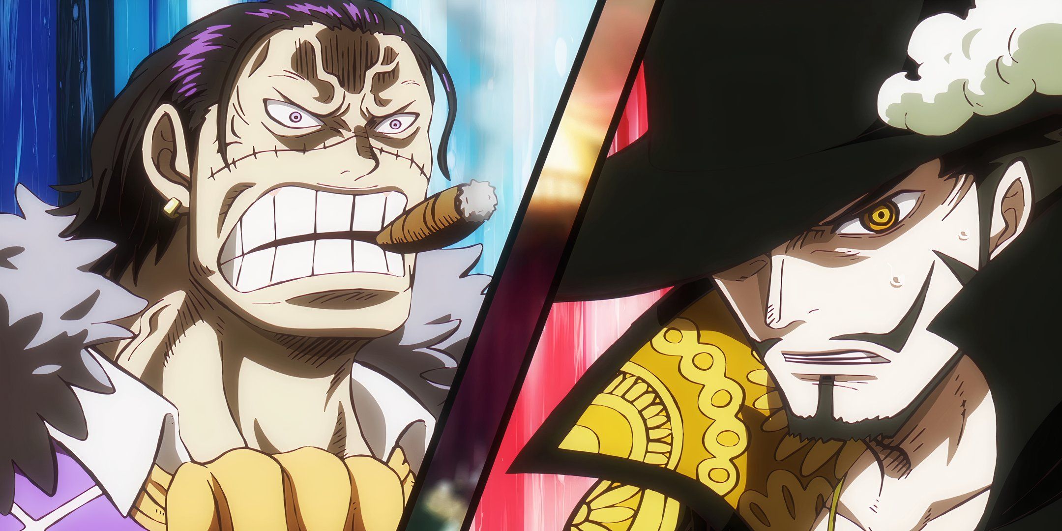 One Piece Mihawk Vs Crocodile ONE PIECE Set 2 Chibi Posters Wanted