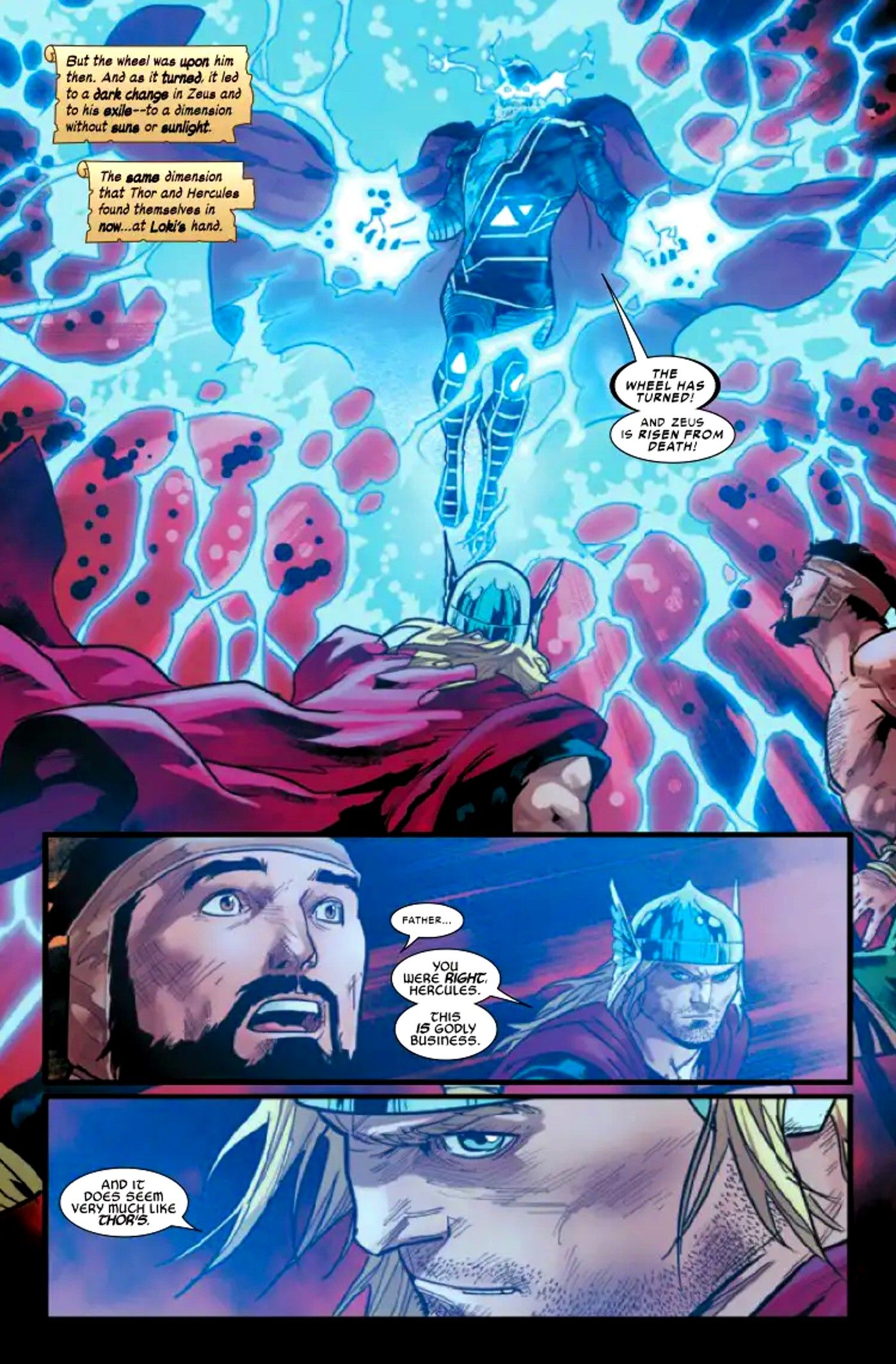 Thor Vs Zeus What If: Thor Vs. Hercules Comic Watch