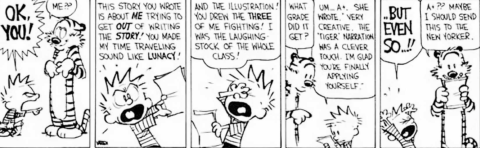 10 Genius Calvin and Hobbes Comics That Make Writing Hilarious