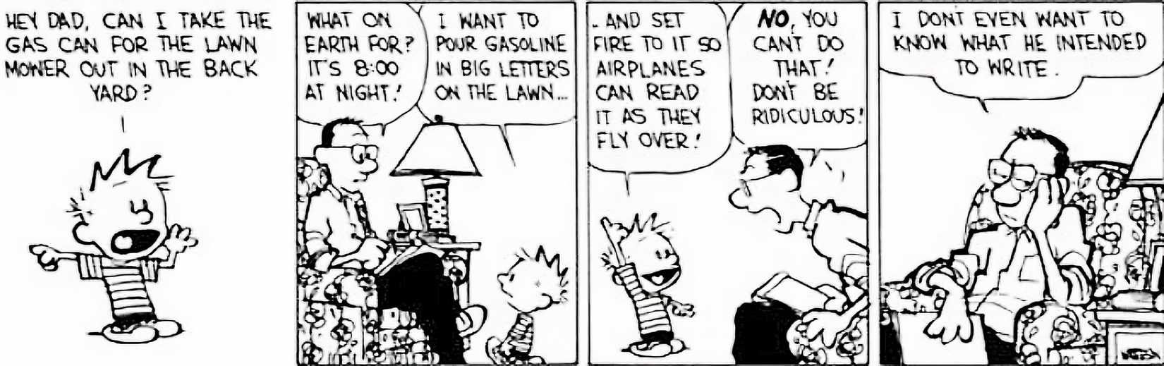 10 Genius Calvin and Hobbes Comics That Make Writing Hilarious