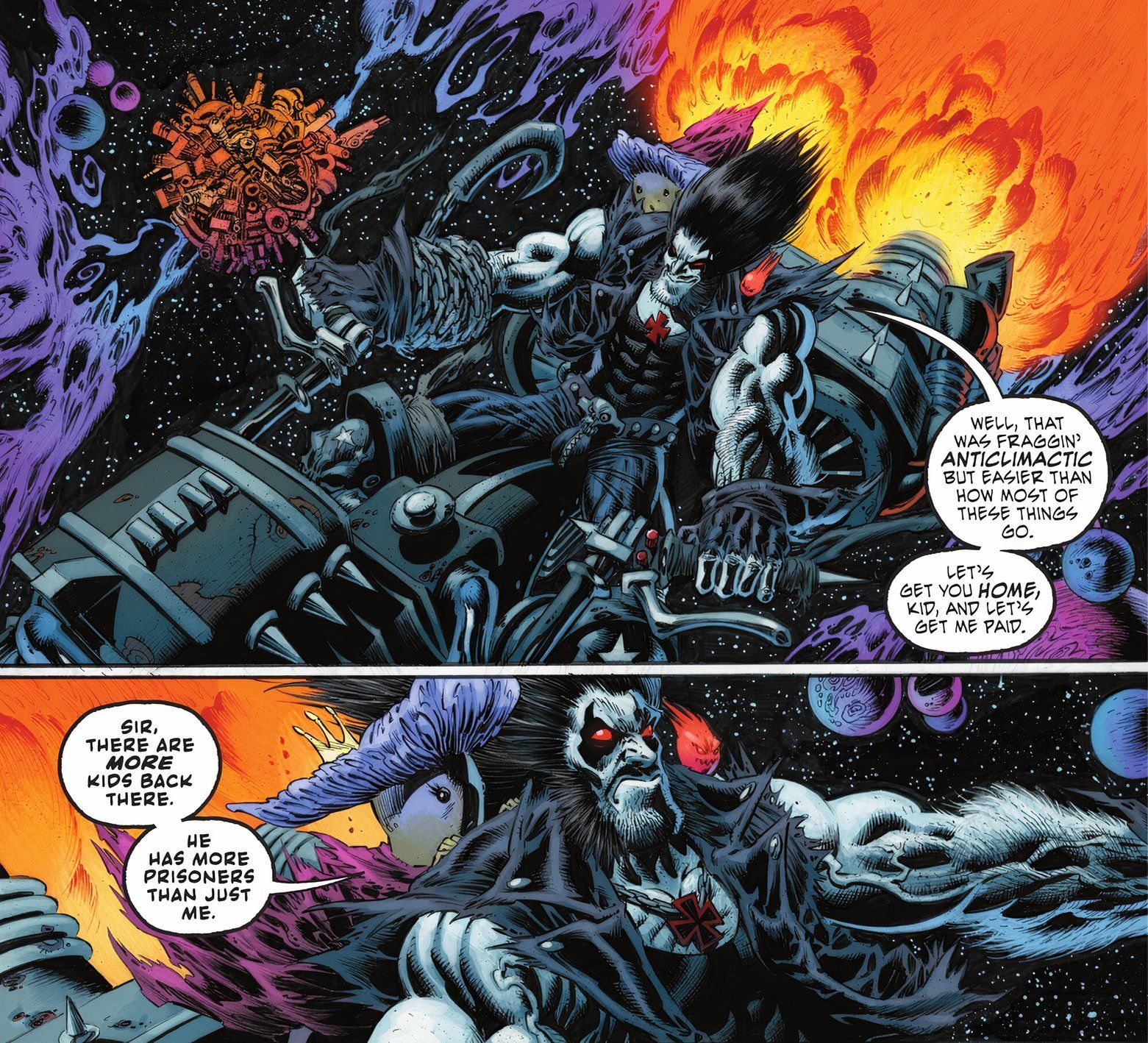 Lobo Demonio Lobo | "The Main Man"| Origin Of Lobo | DC Comics
