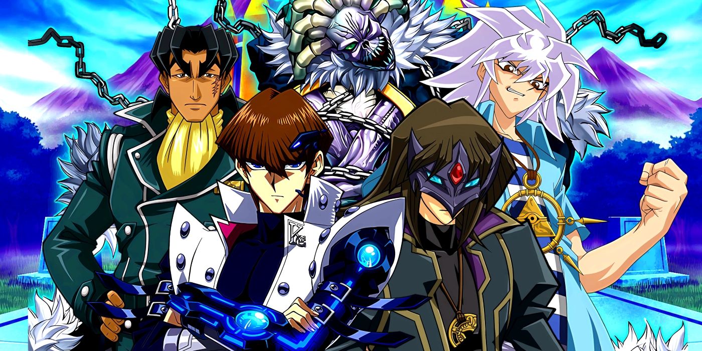 Yugioh Characters Yugi And Yami Yu Gi Oh Duel Monsters: Acrylic Art