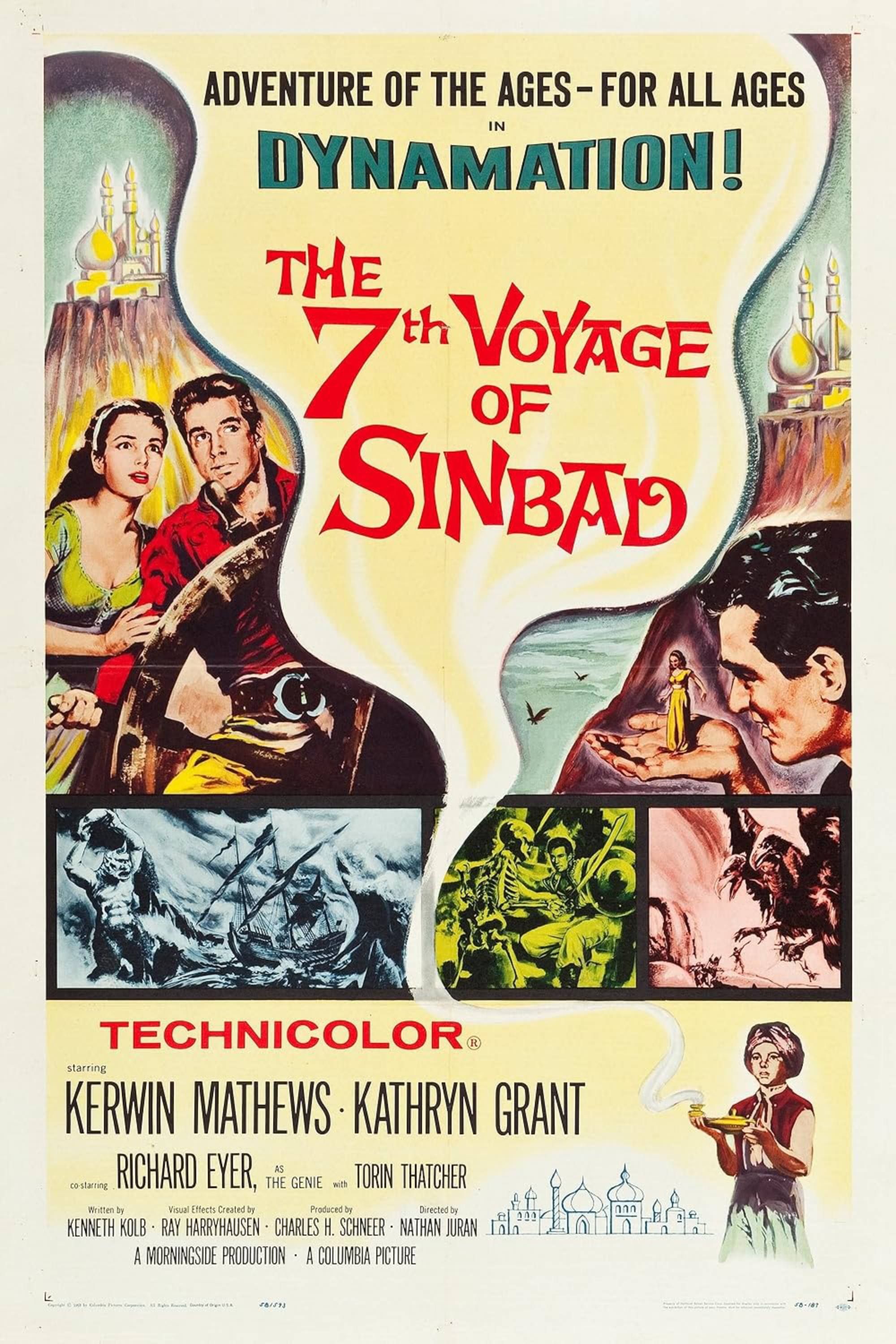 The 7th Voyage of Sinbad (1958) Summary, Latest News, Trailer, Cast ...