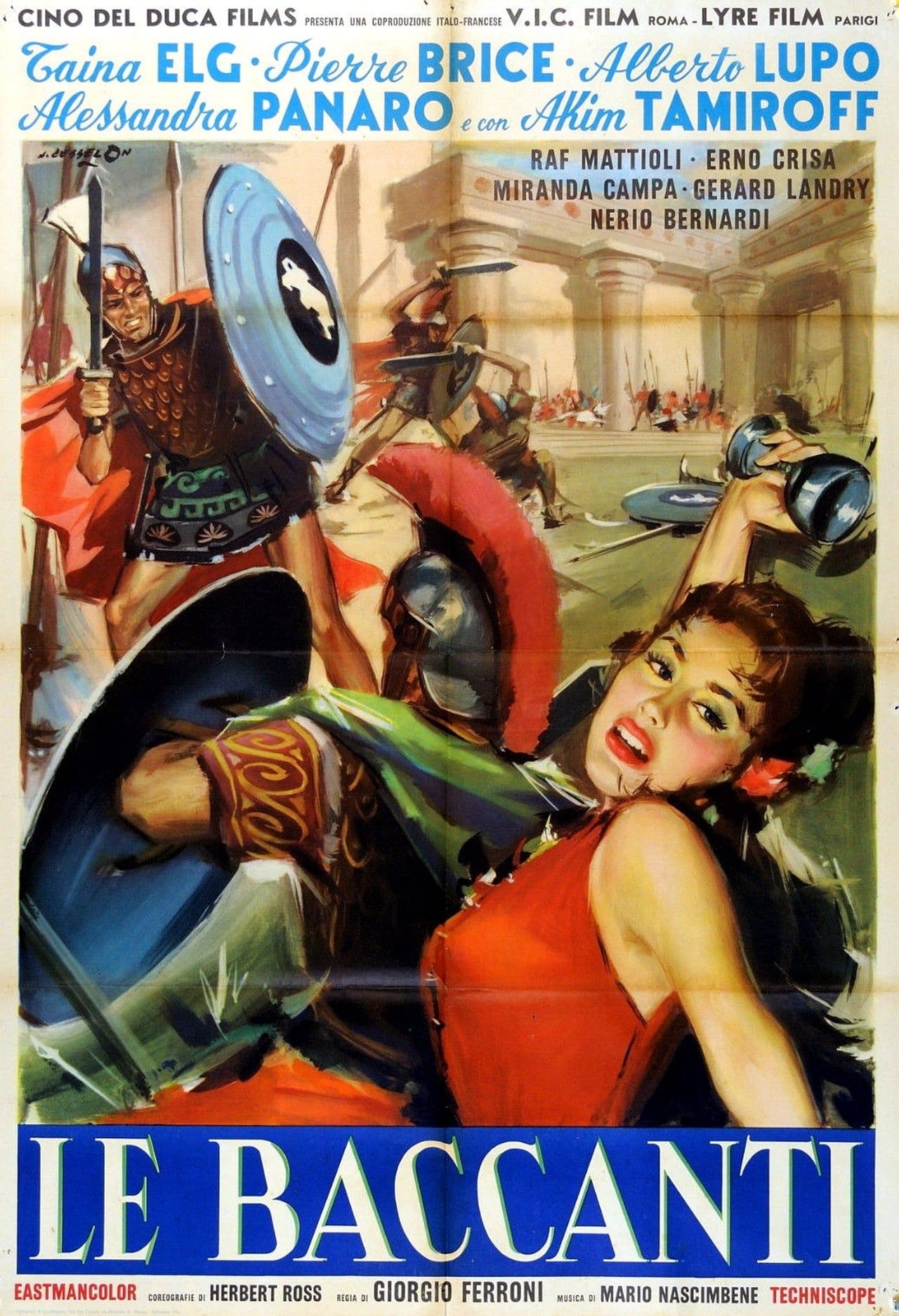 The Bacchantes (1961) Summary, Latest News, Trailer, Cast, Where to ...