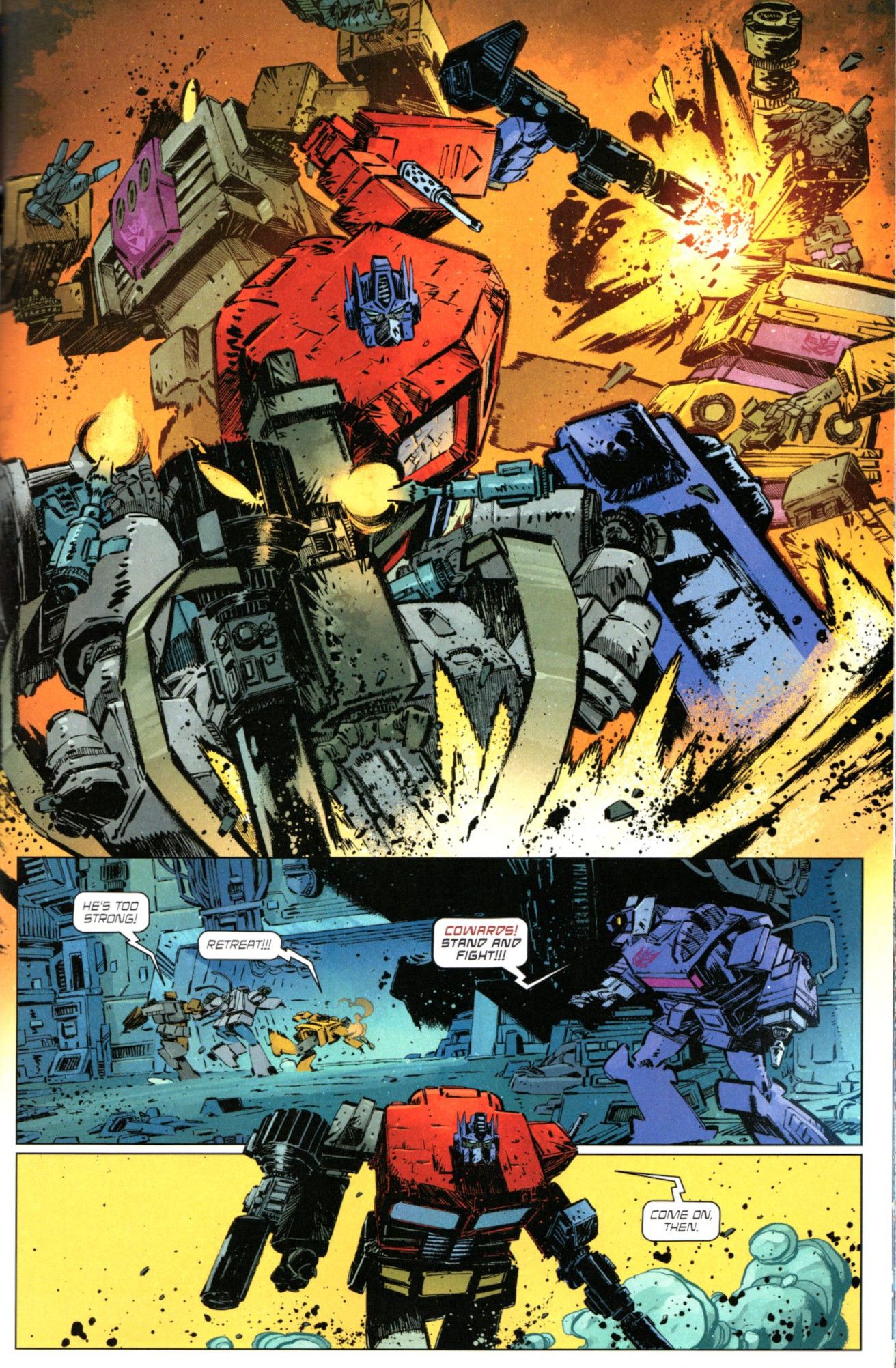 Shockwave Transformers Prime Death Transformers (4K) Prime VS