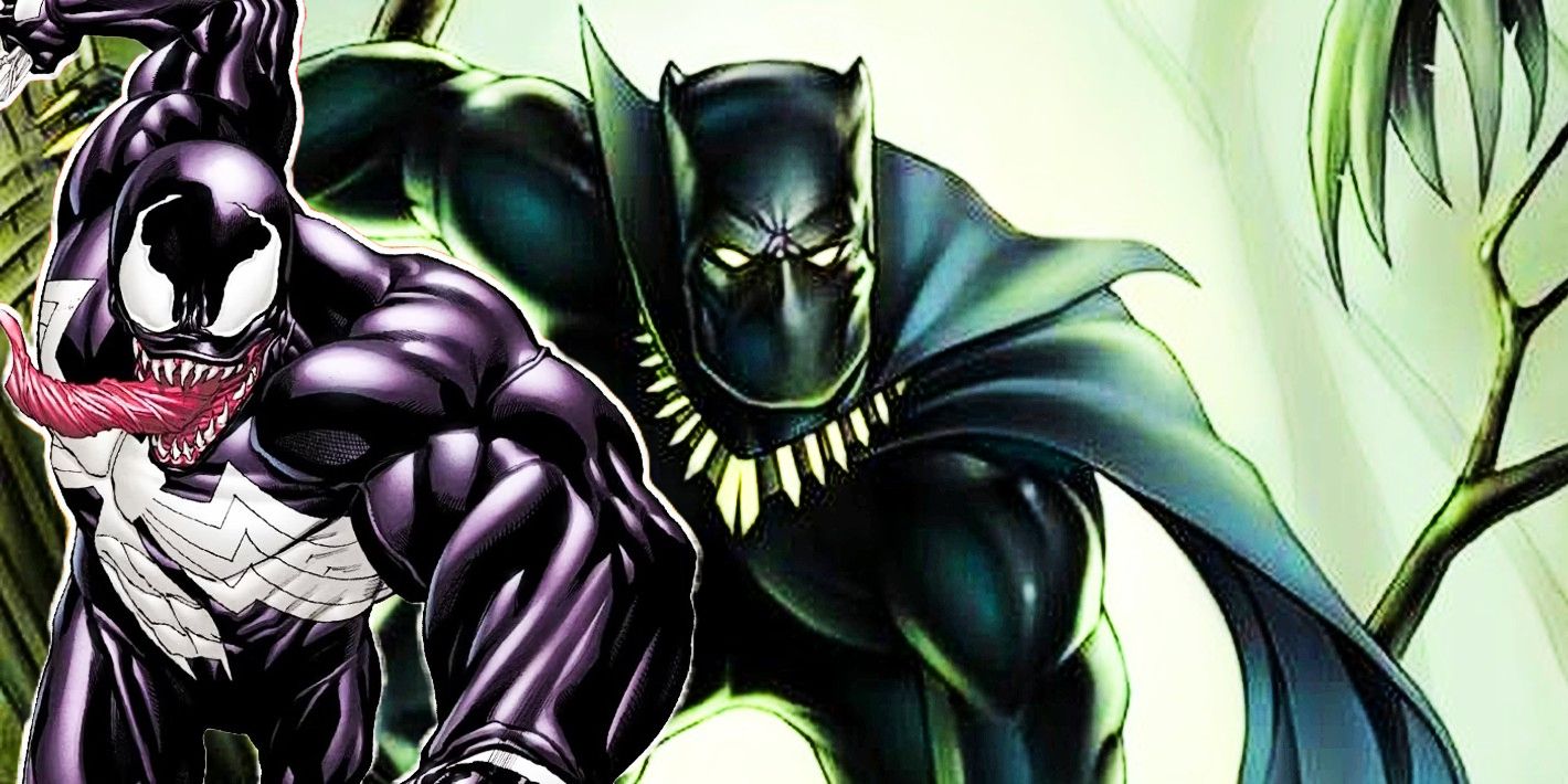 New Venomized Black Panther Puts Disturbing Twist on the Symbiote's ...