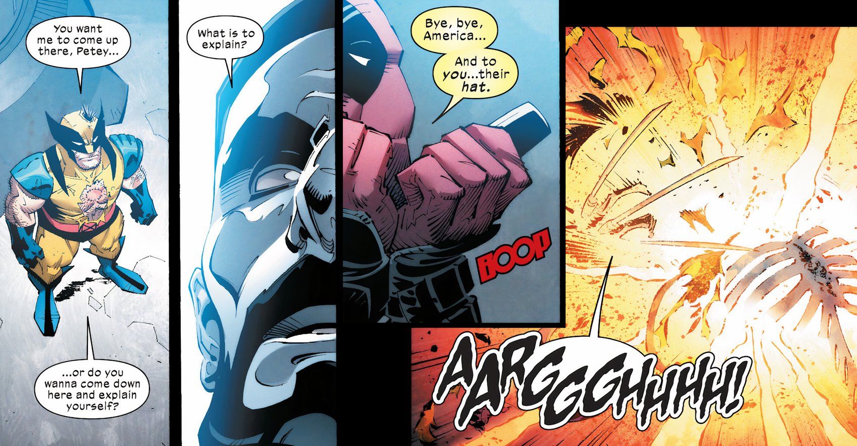 Wolverine Vs Colossus