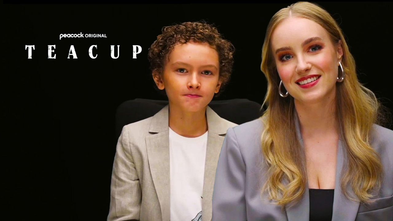 Teacup's Émilie Bierre & Caleb Dolden On Sibling Dynamic And Playing Two Characters In One In ...