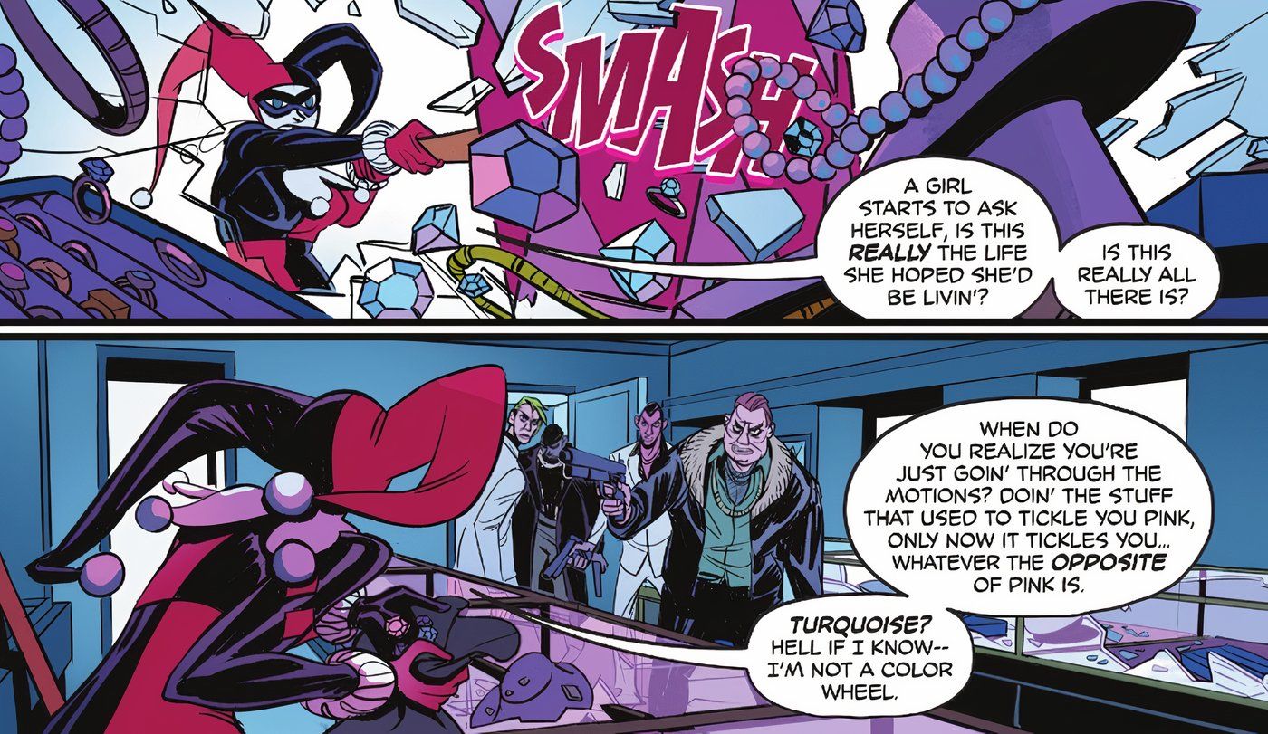 Harley Quinn Fabbro Harley Quinn #37 Preview: Clowniverse Chaos Ensues