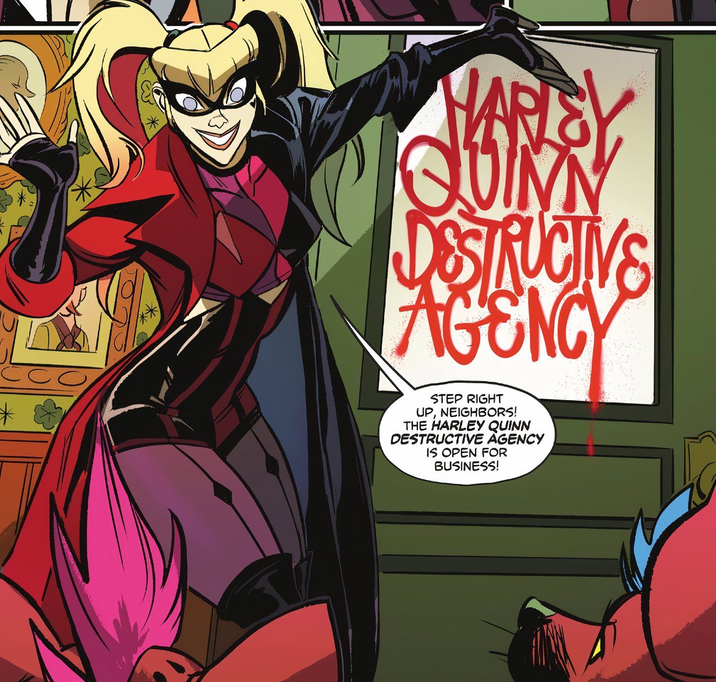 Harley Quinn's New "Throatcutter" Costume Marks Her Official Return to ...