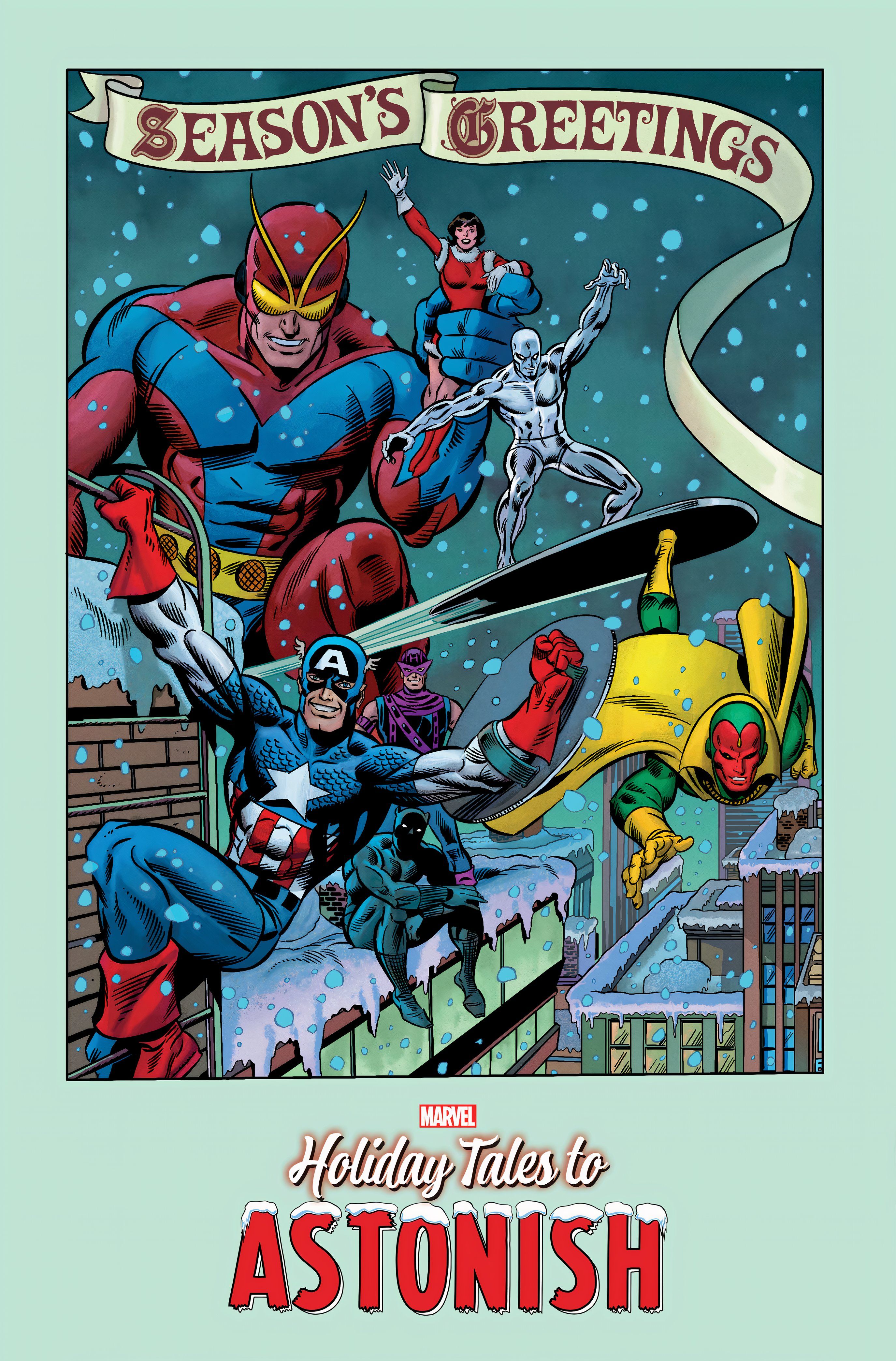 Marvel Christmas Digital Download Cartoon Christmas Card, Custom