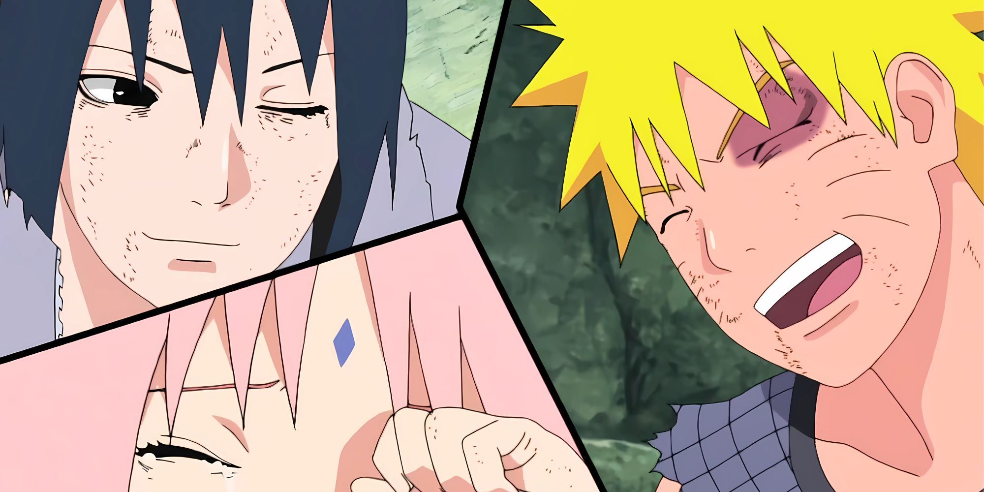 Sasuke Evil Smile Im Kinda Upset The Anime Cut Sasukes Smile After