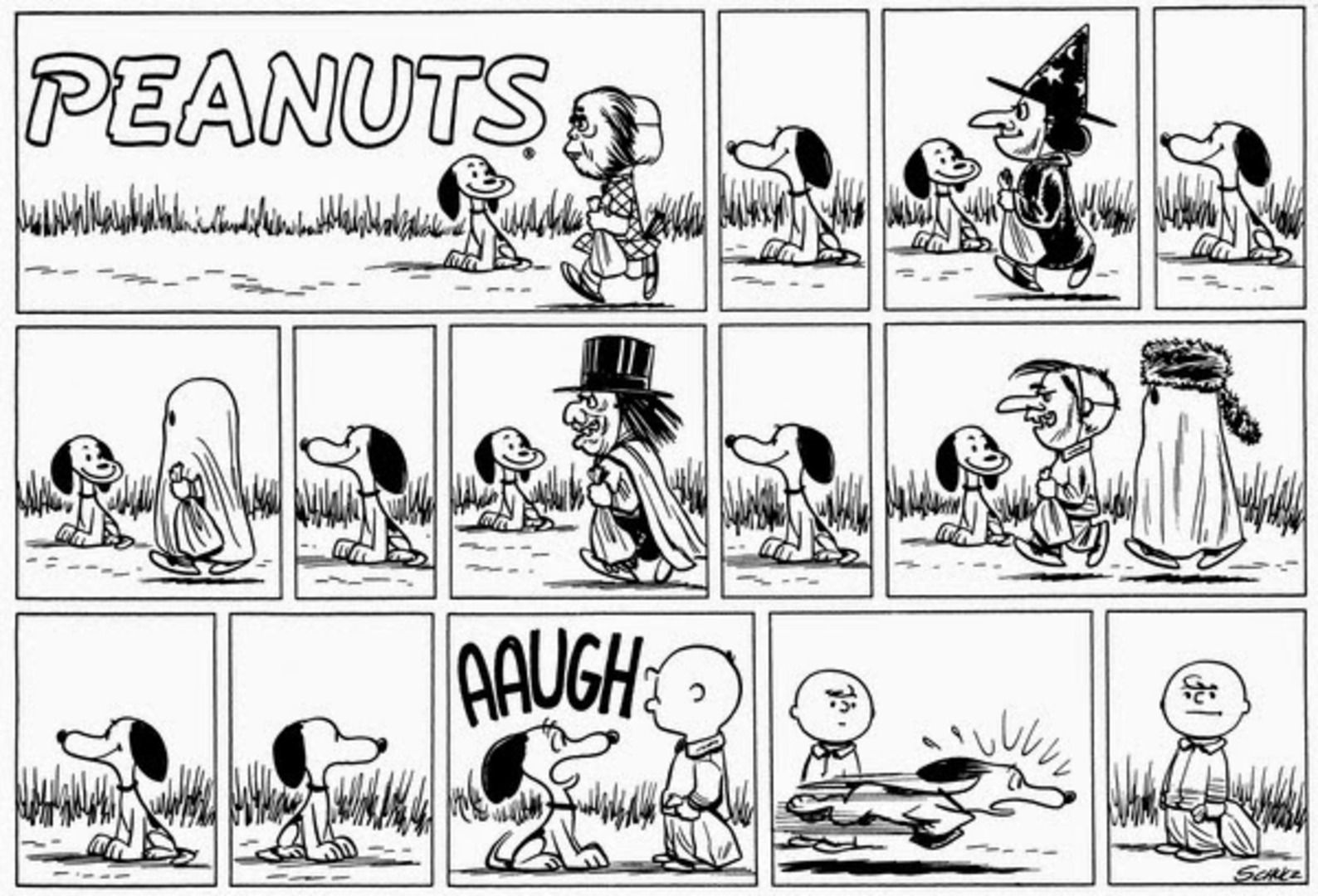 Peanuts: 10 Funniest Halloween Comics