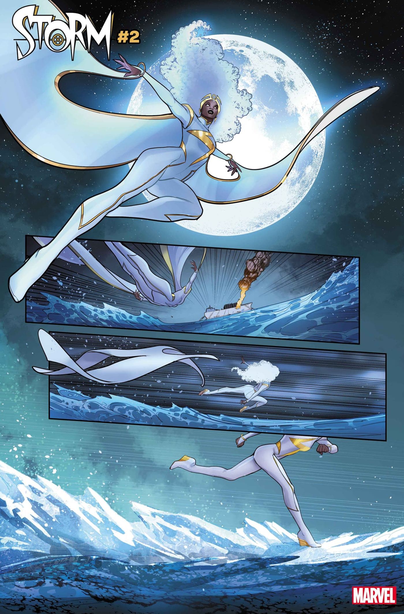 Storm X Men White Costume