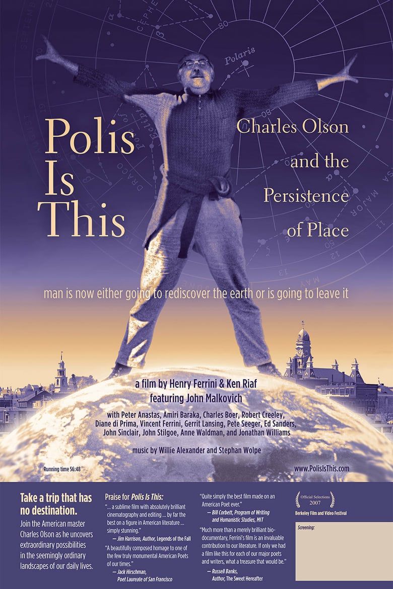 Polis Is This: Charles Olson and the Persistence of Place Summary ...