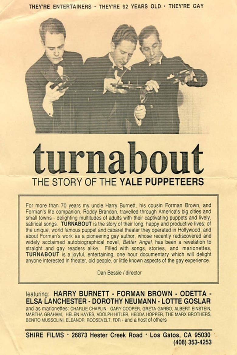 Turnabout: The Story of the Yale Puppeteers Summary, Latest News ...