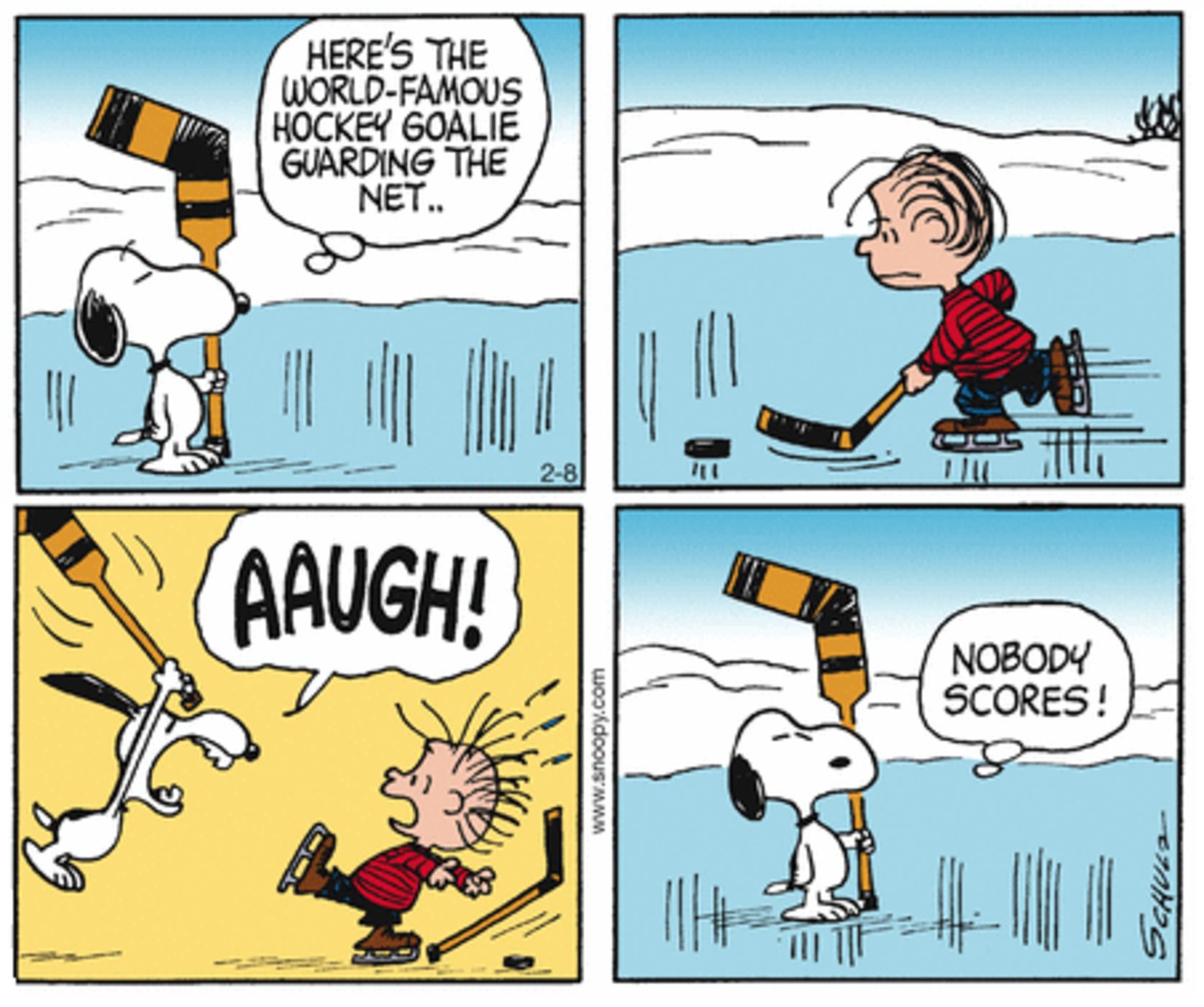 10 Funniest Peanuts Comics About Hockey