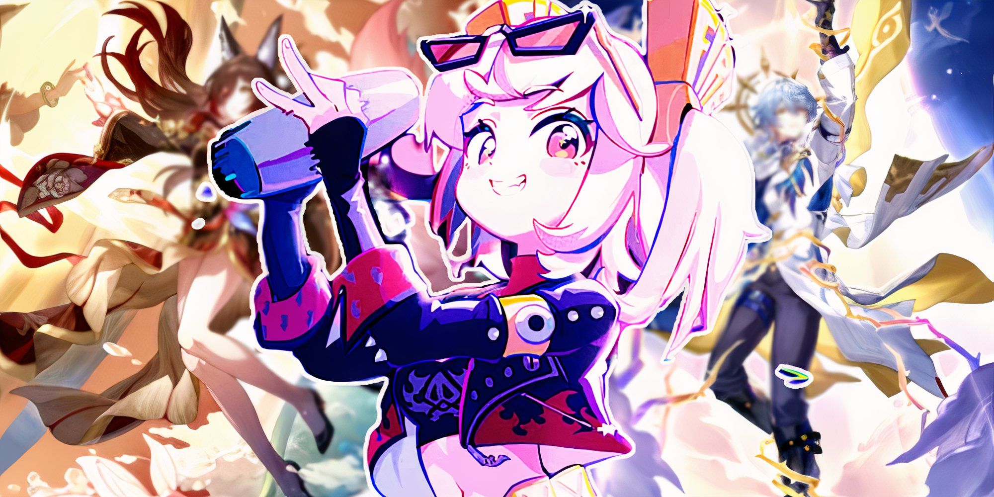 Honkai: Star Rail Invaded By Zenless Zone Zero Burnice Brainrot Easter Egg