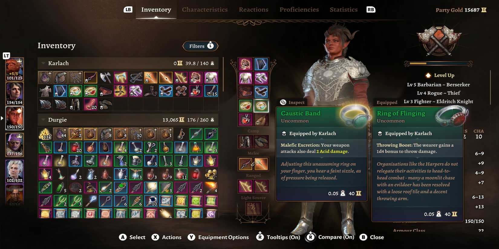 Baldur's Gate 3: 10 Best Armour Pieces For Barbarians