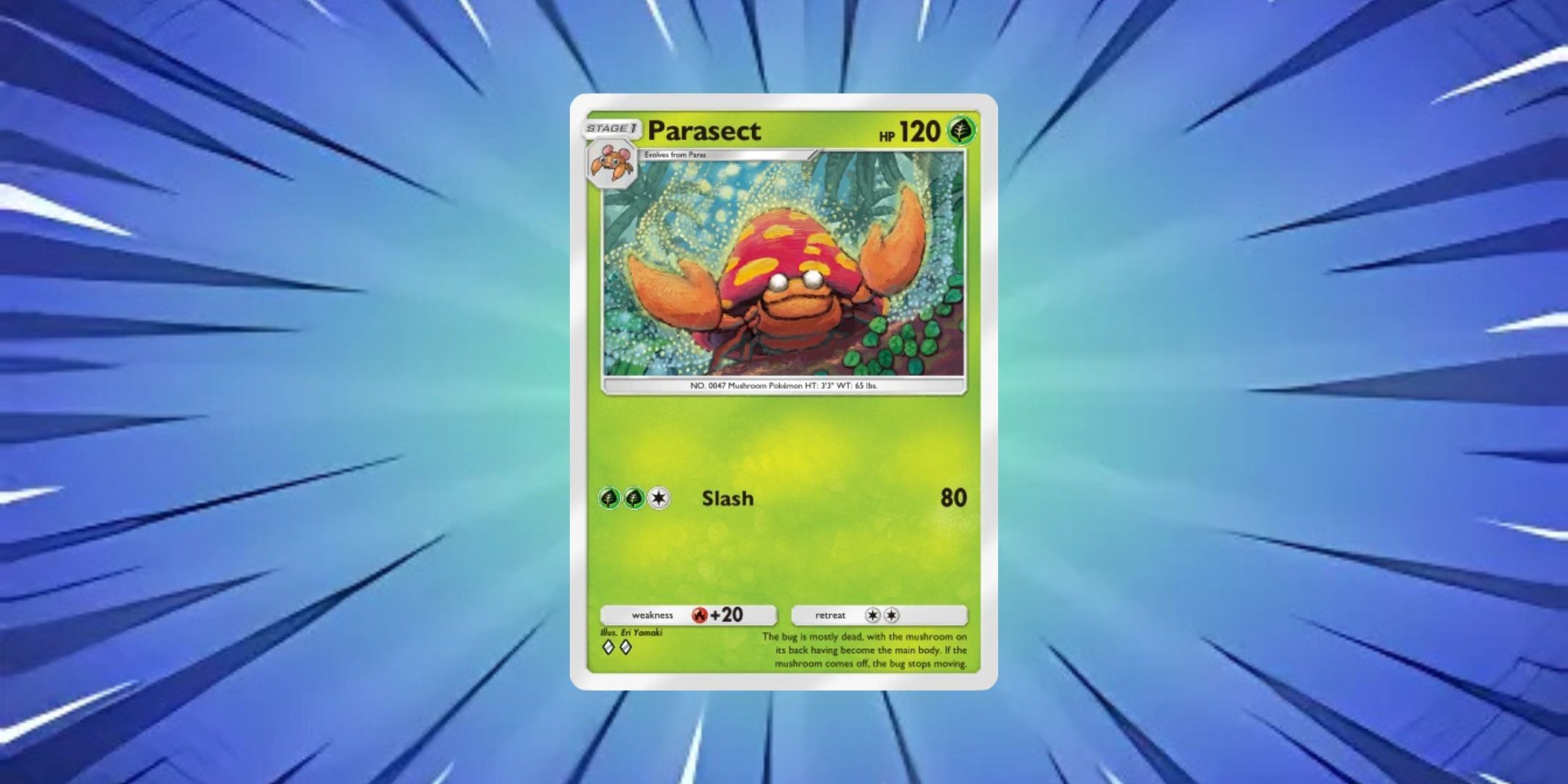 Parasect Card Paras 4/149 Reverse Holo Pokemon Cards #1KZ