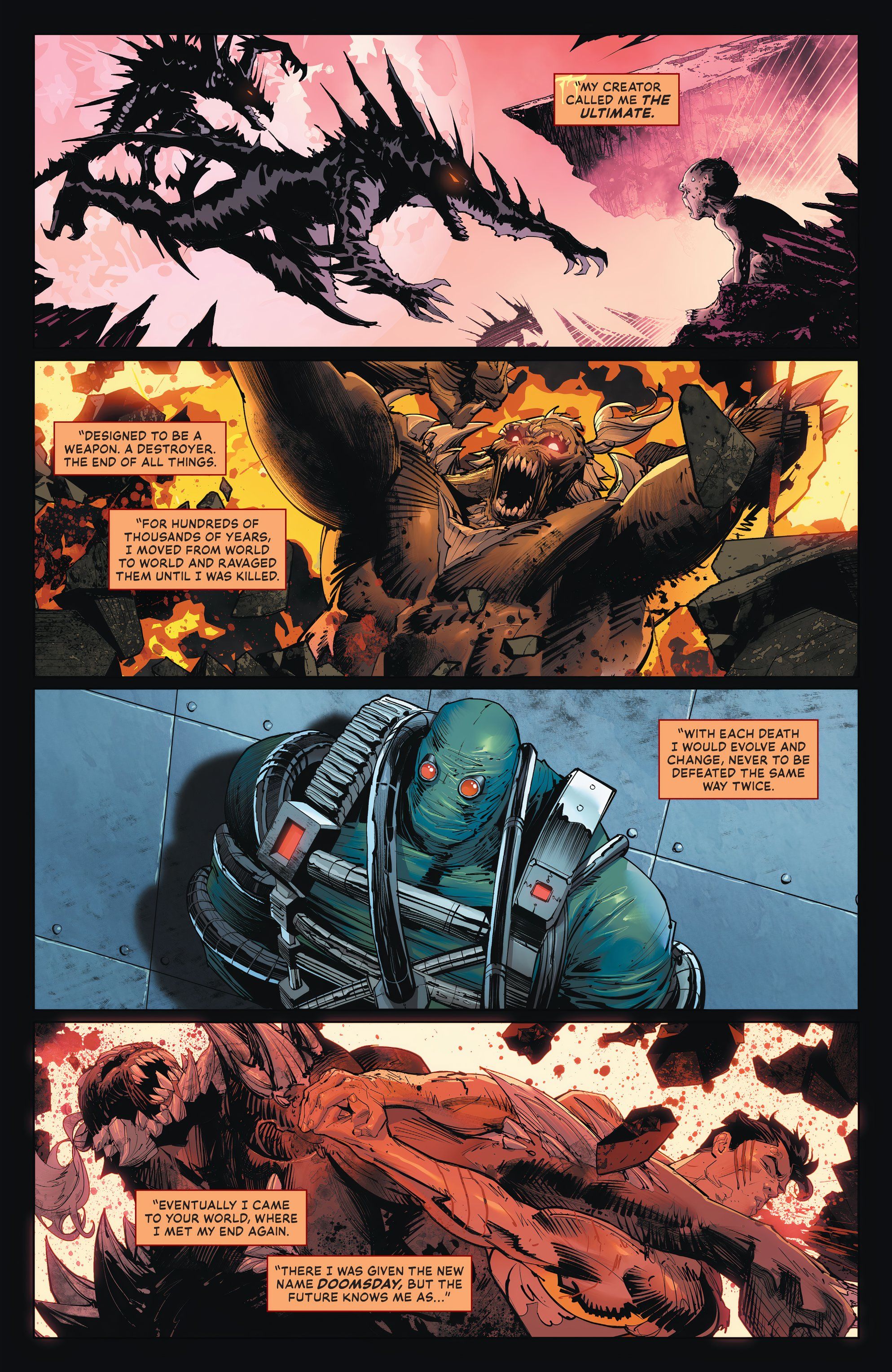 Destroyer Vs Doomsday Superman Superman Vs. Doomsday: How Kal El