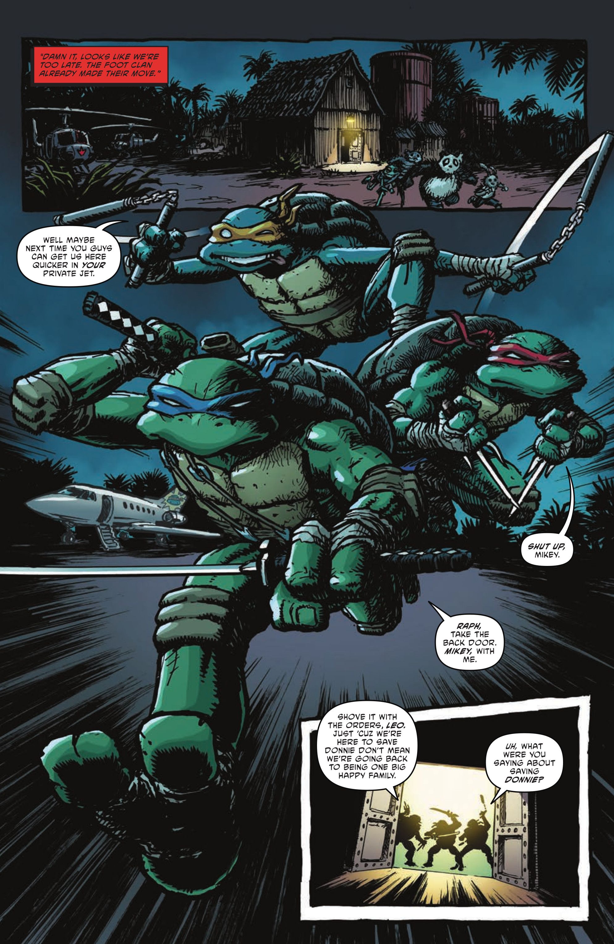 Tmnt 2013 Donnie And April Comic