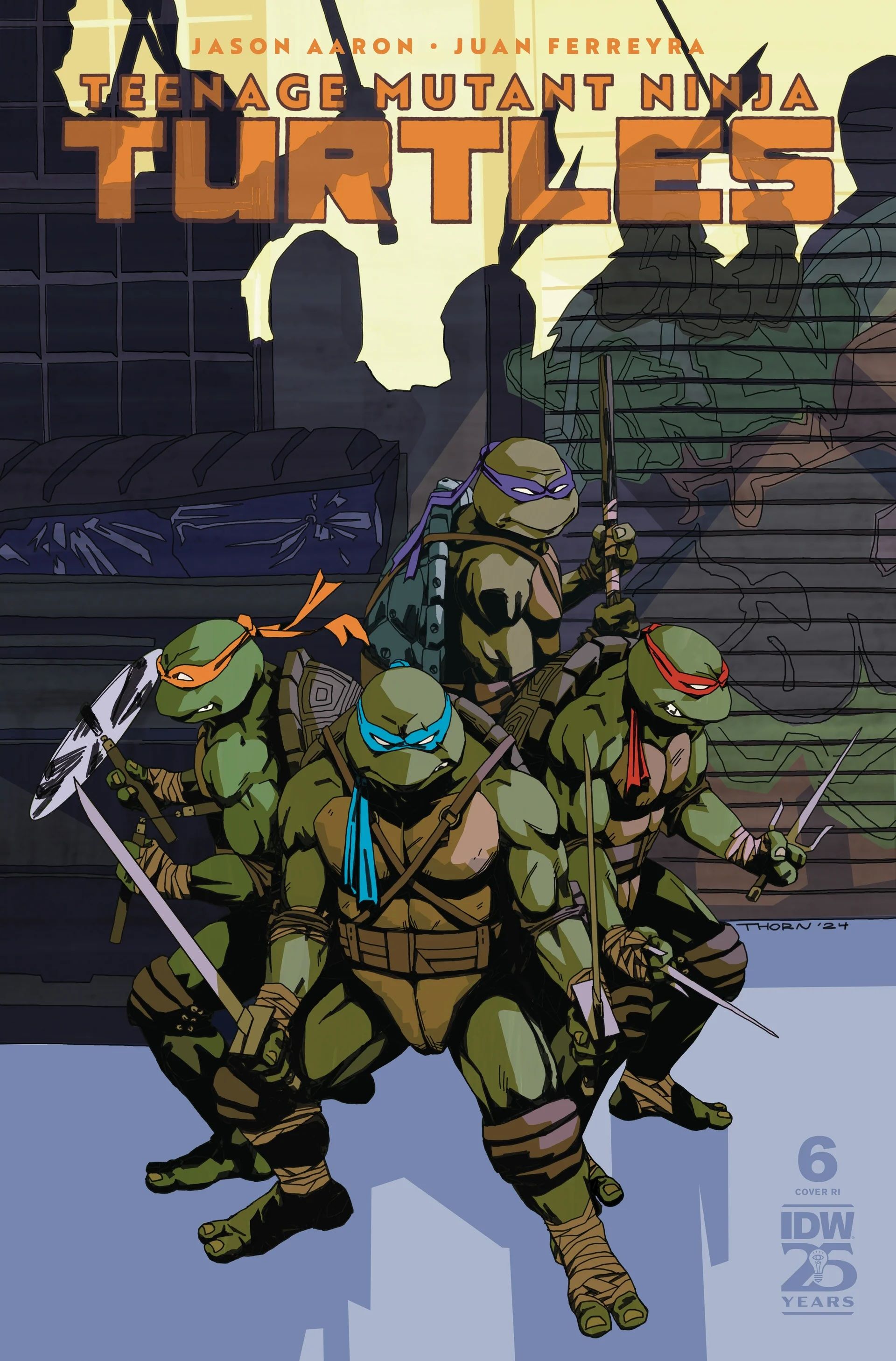 Interview: Jason Aaron & Juan Ferreyra Take TMNT in Thrilling New ...